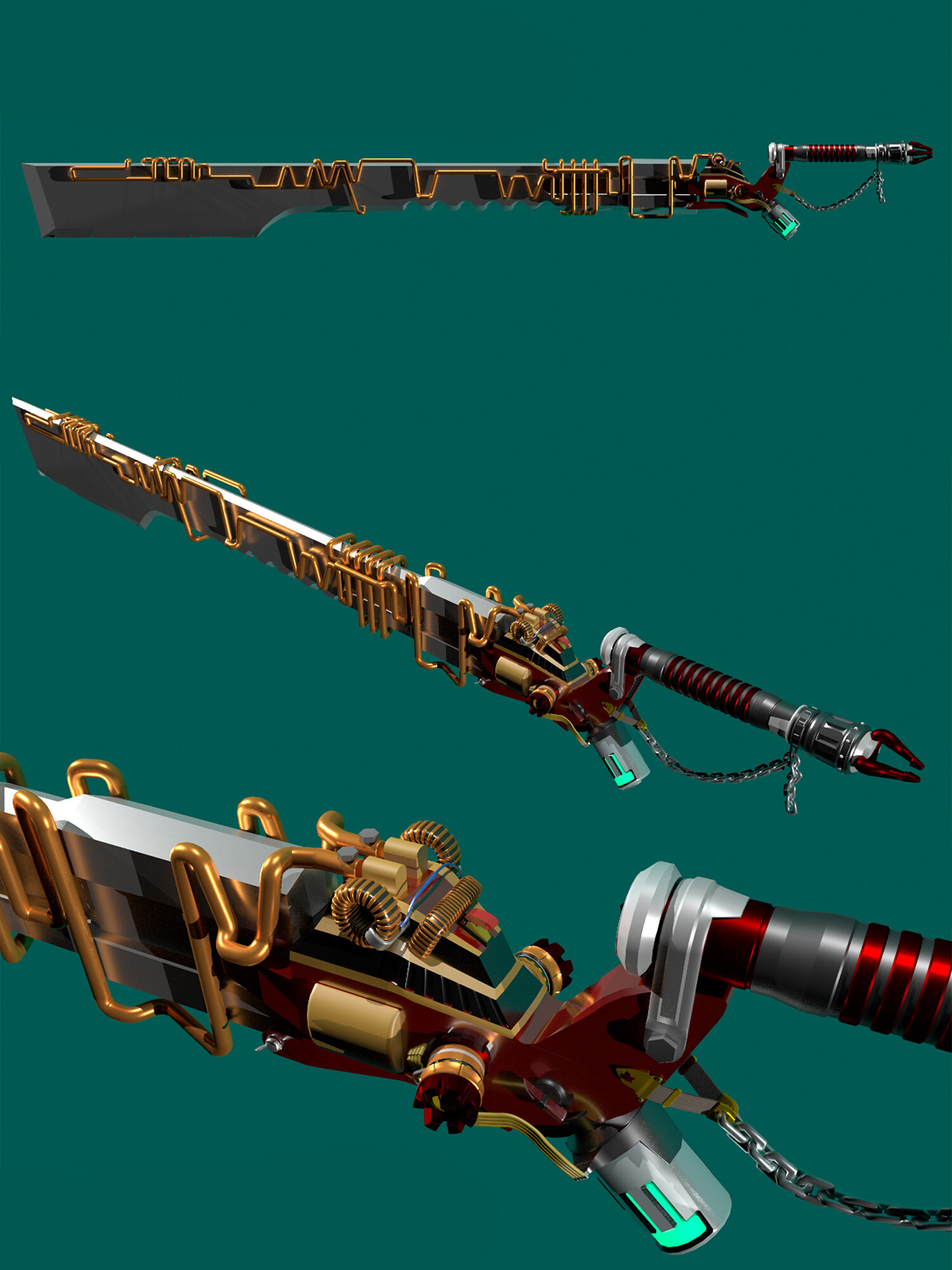 ArtStation - Induction Heated Blade