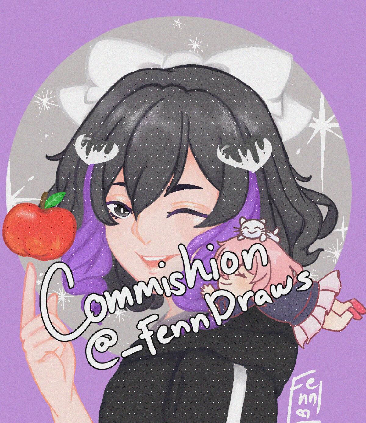 Vila Rochan Magdamit - OC/Nqrse commission piece