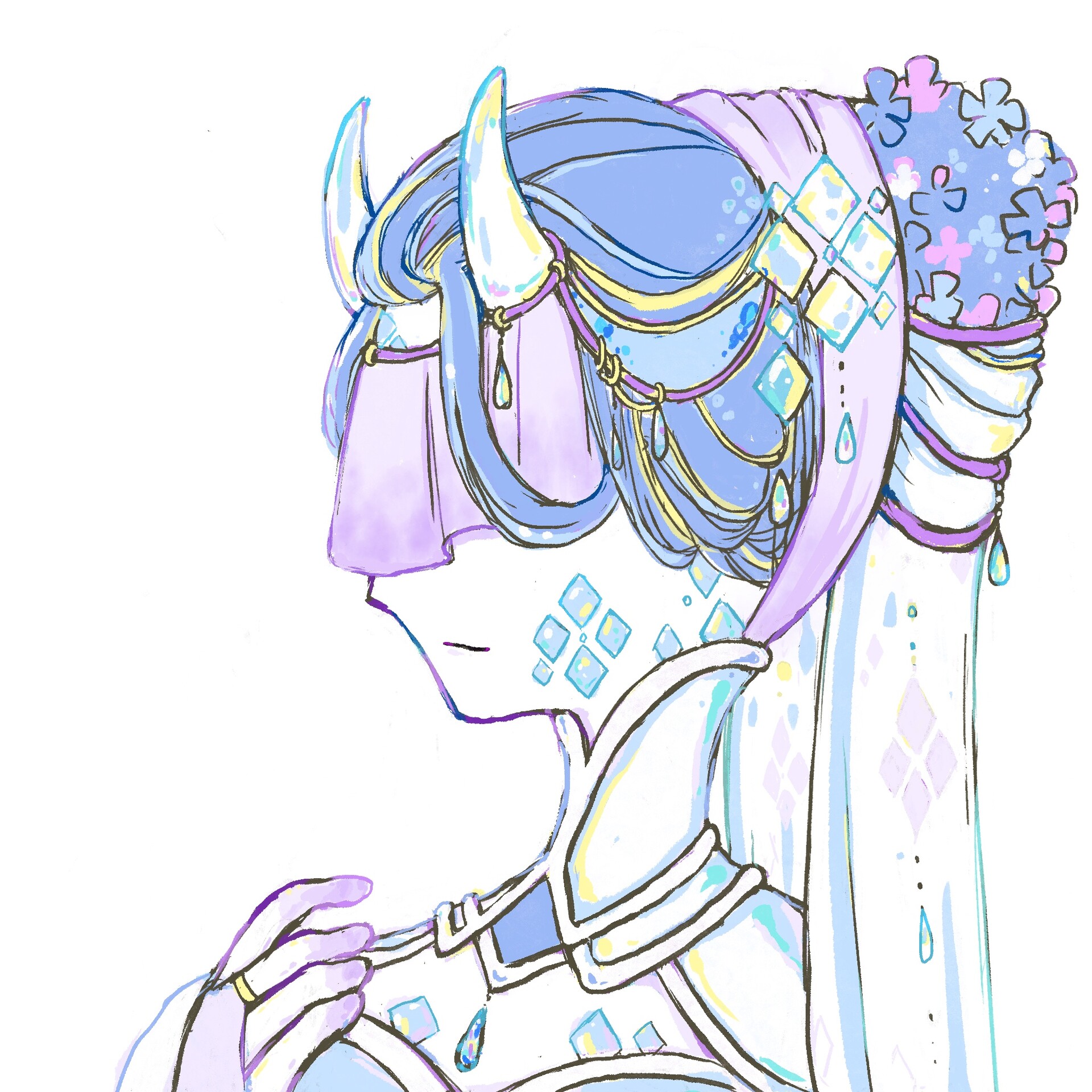 ArtStation - Hydrangea