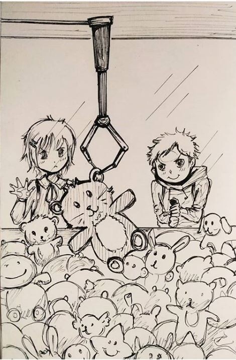 ArtStation - inktober- Catch