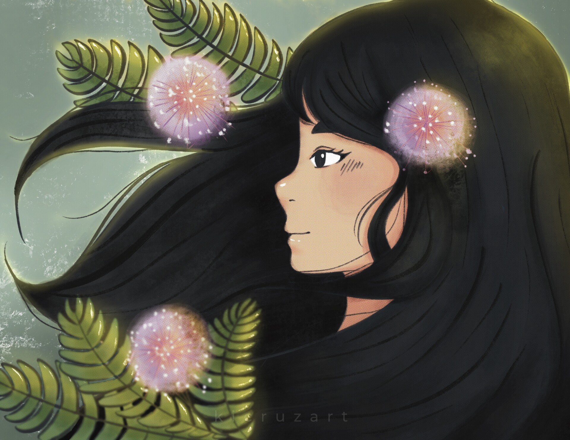 Flower Girl Cartoon Pic | Best Flower Site