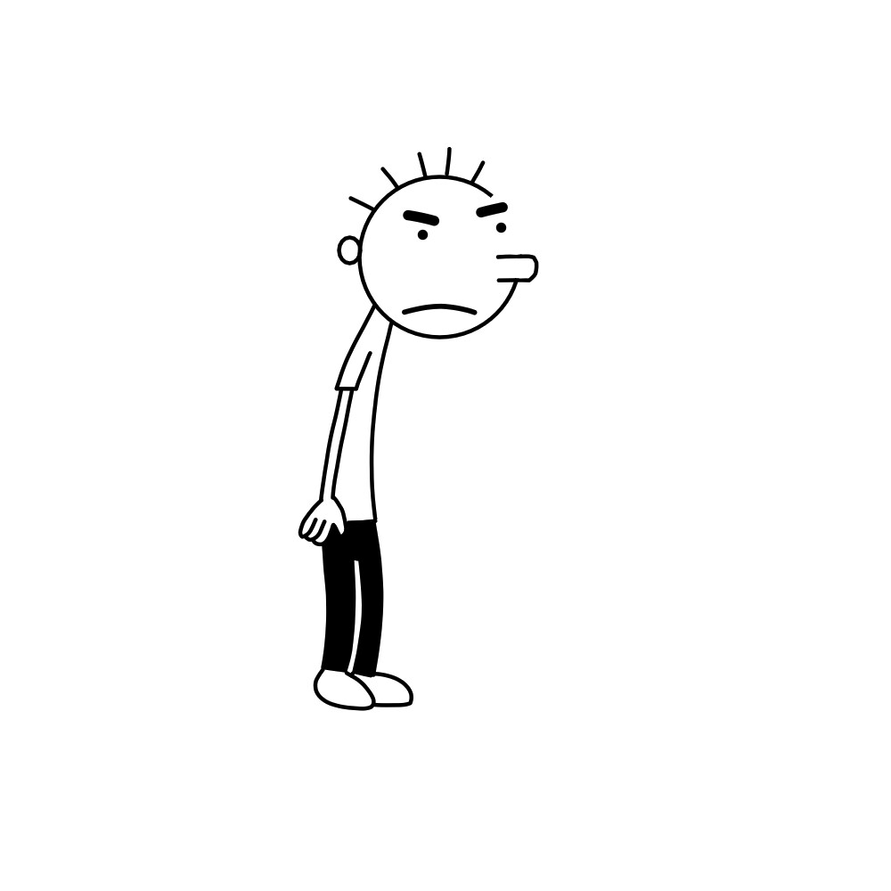 ArtStation - i hope you didnt forget about RODRICK! (wimpy kid)