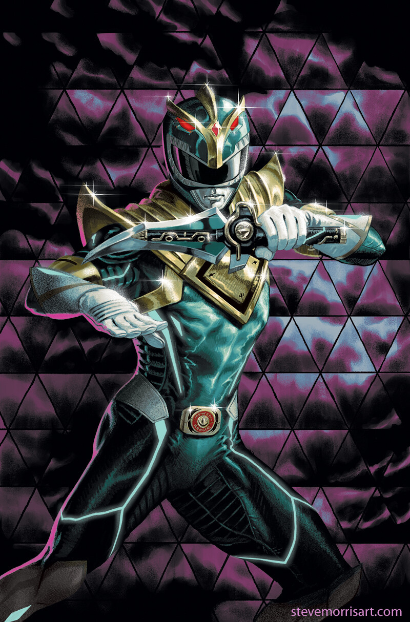 ArtStation - Mighty Morphin Power Rangers cover #55