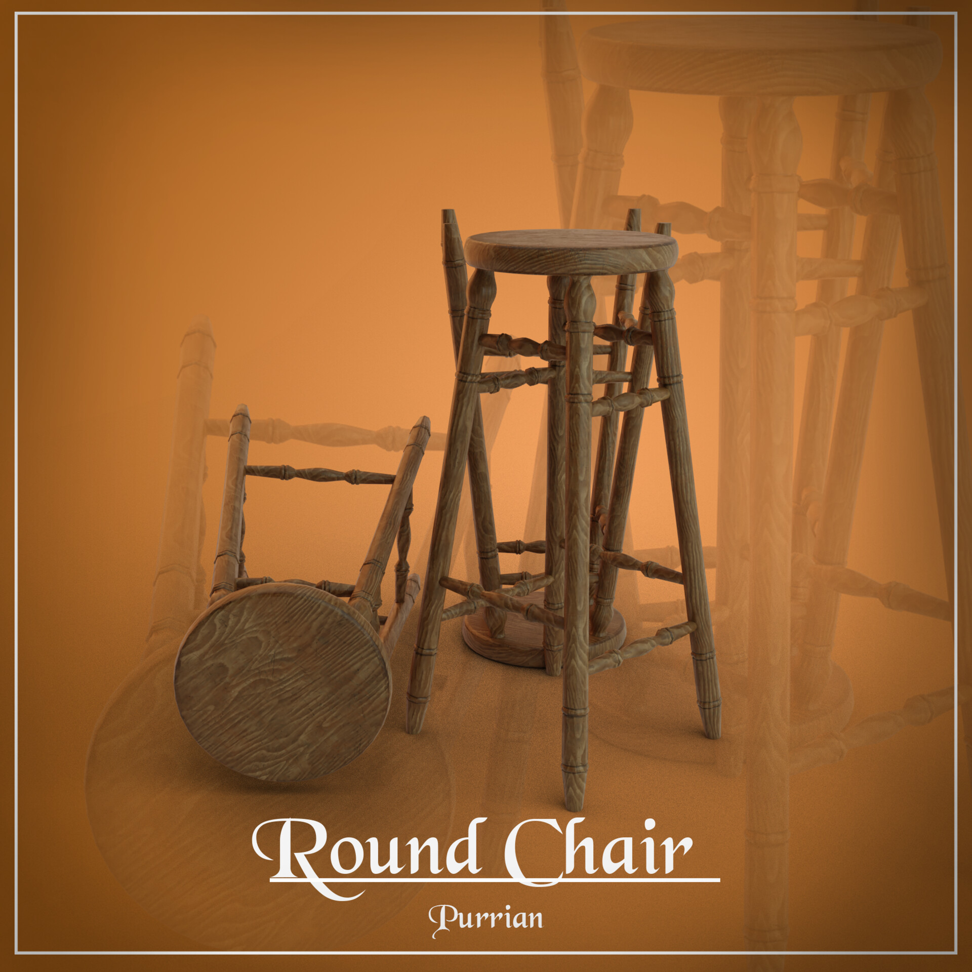 ArtStation - Round Chair