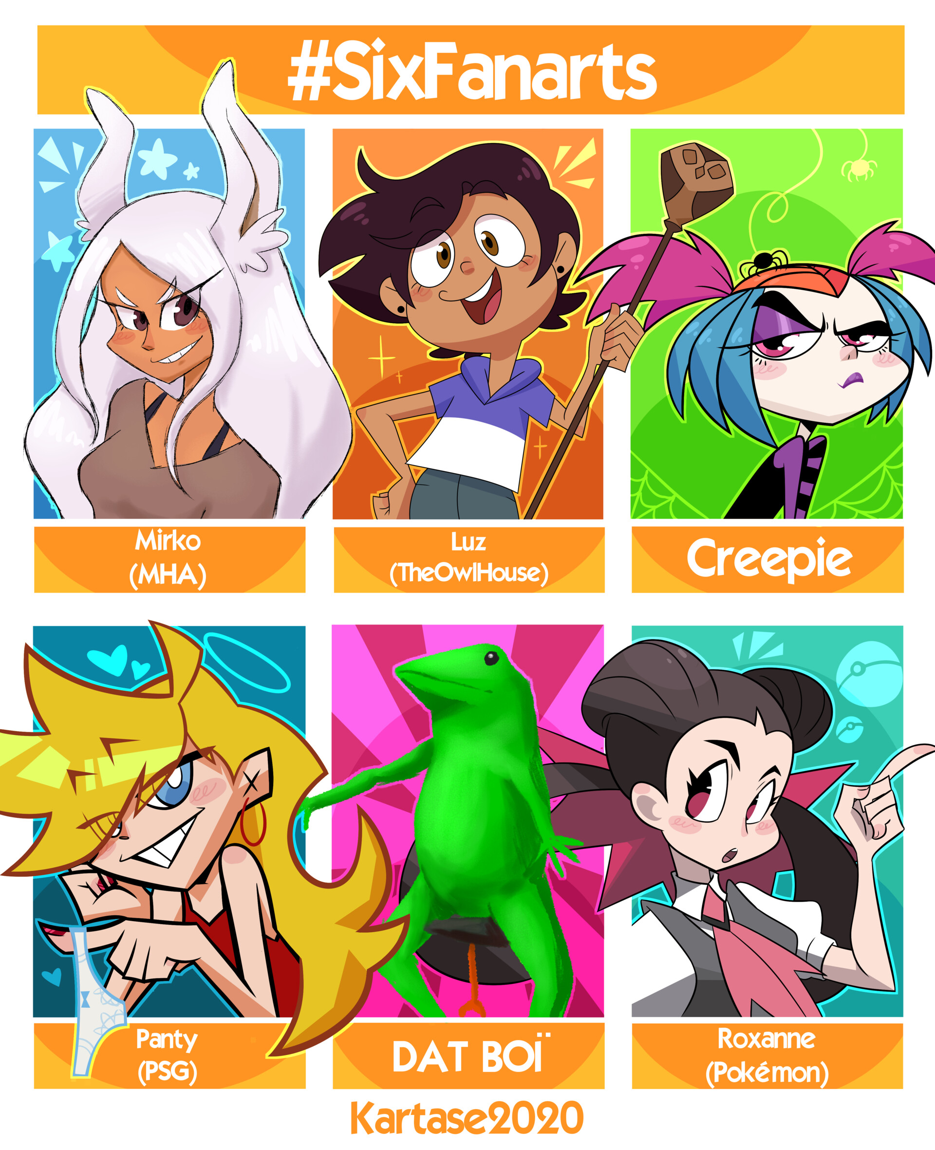 ArtStation - Six fanarts challenge