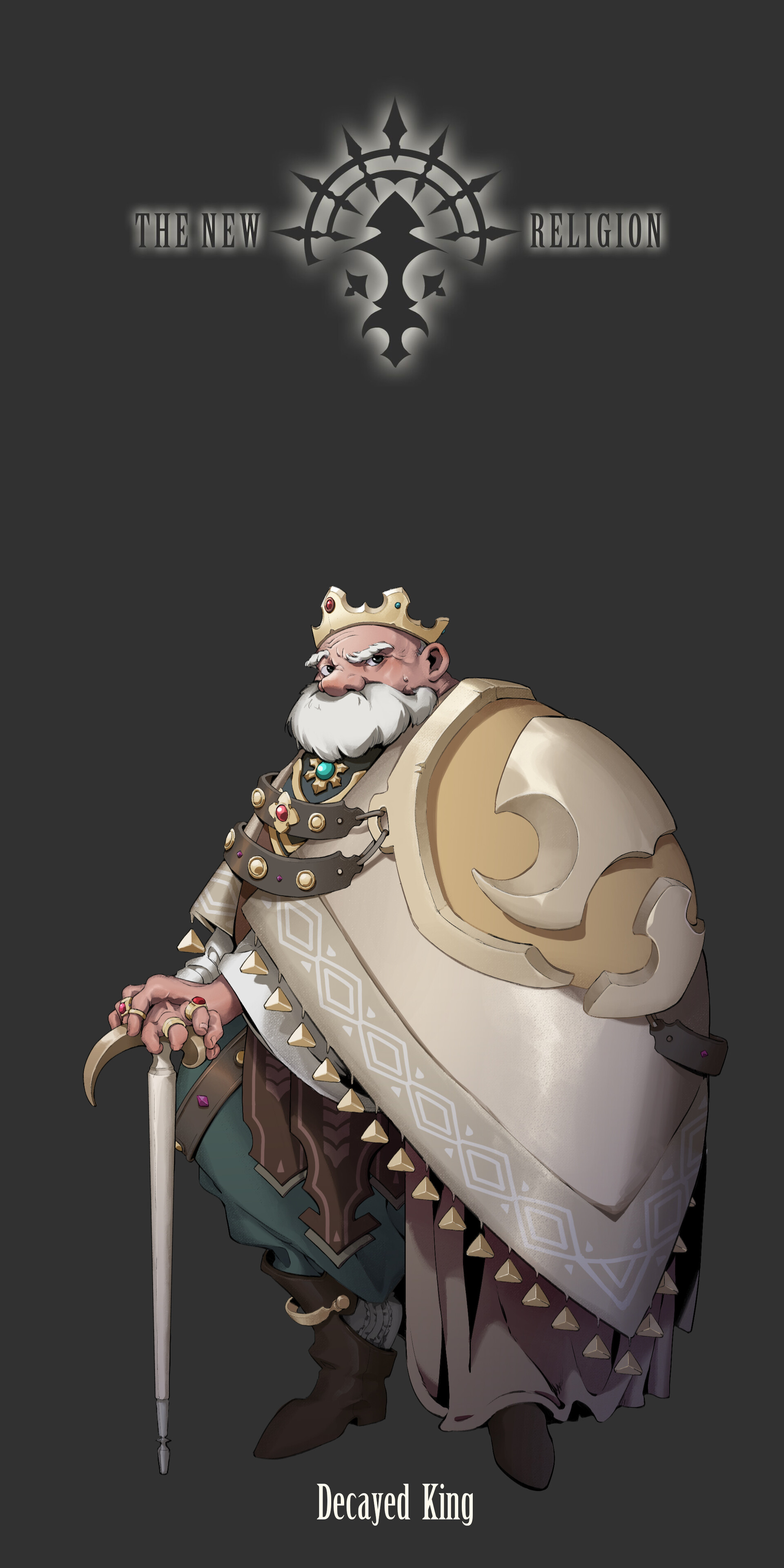 ArtStation - THE NEW RELIGION-Decayed King