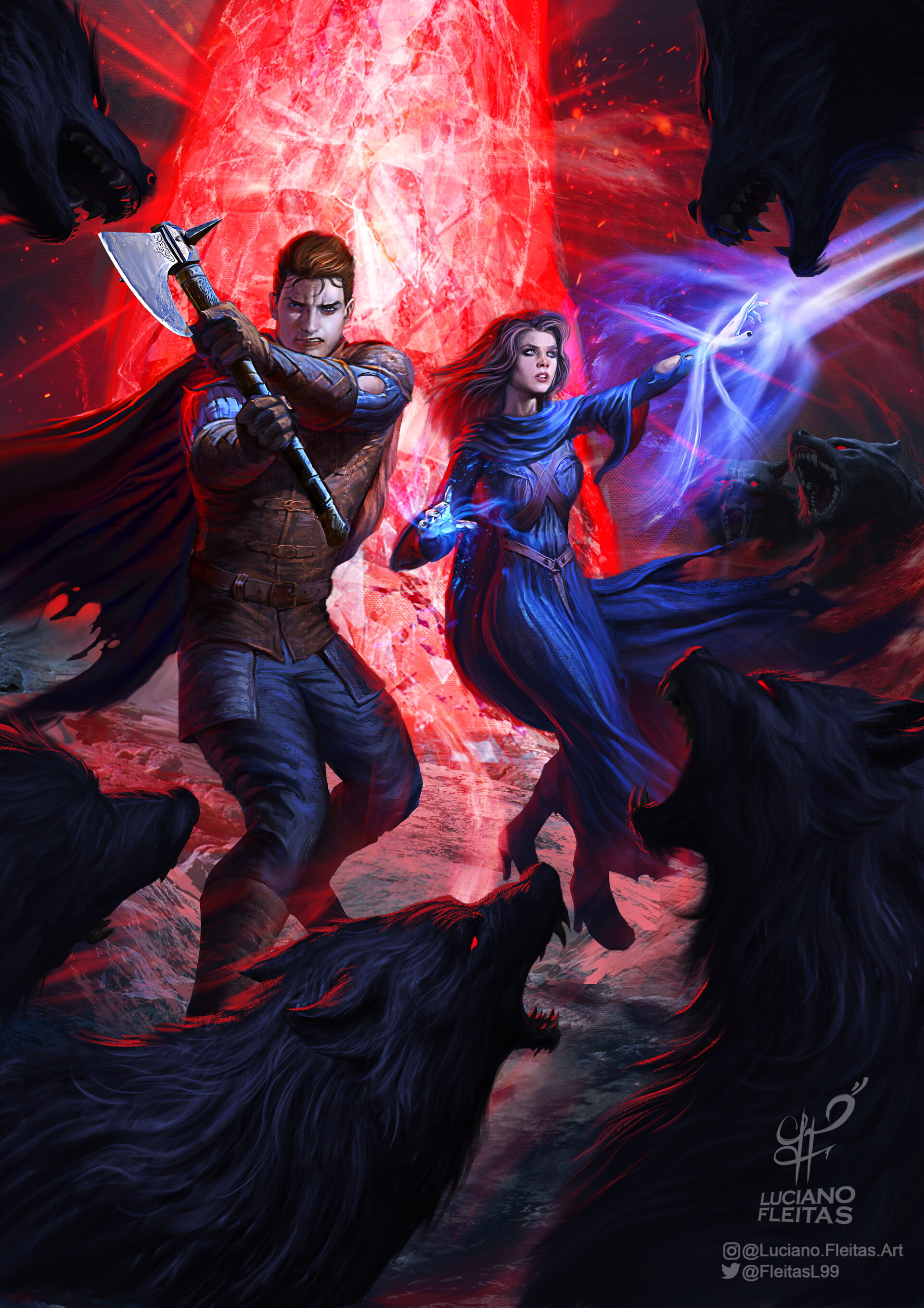 Fall of Radiance by Luciano Fleitas : r/ImaginaryWitches