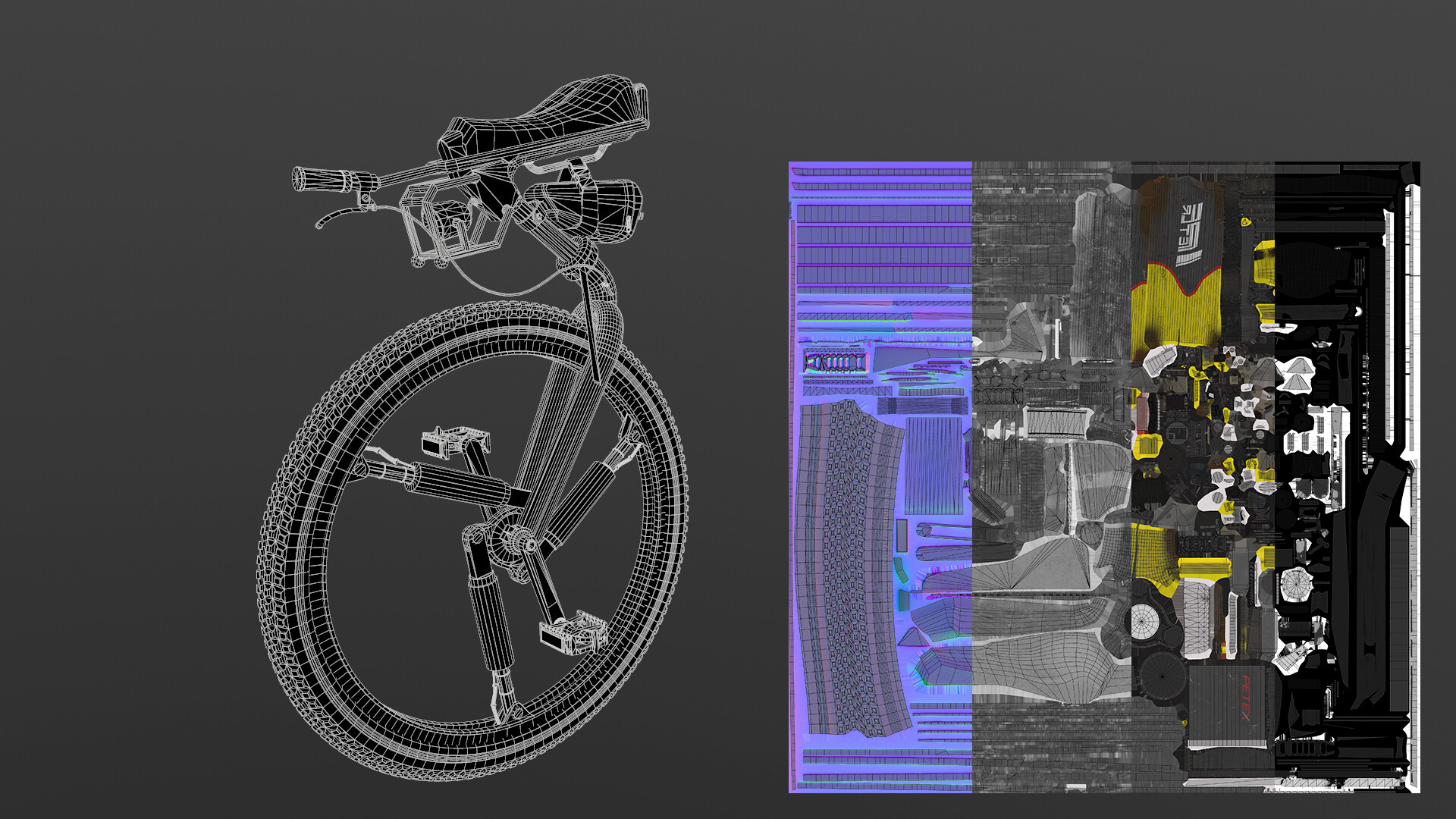Yinuo Chen - Unicycle Gameready Prop
