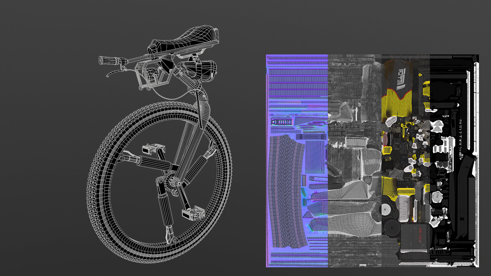 Yinuo Chen - Unicycle Gameready Prop