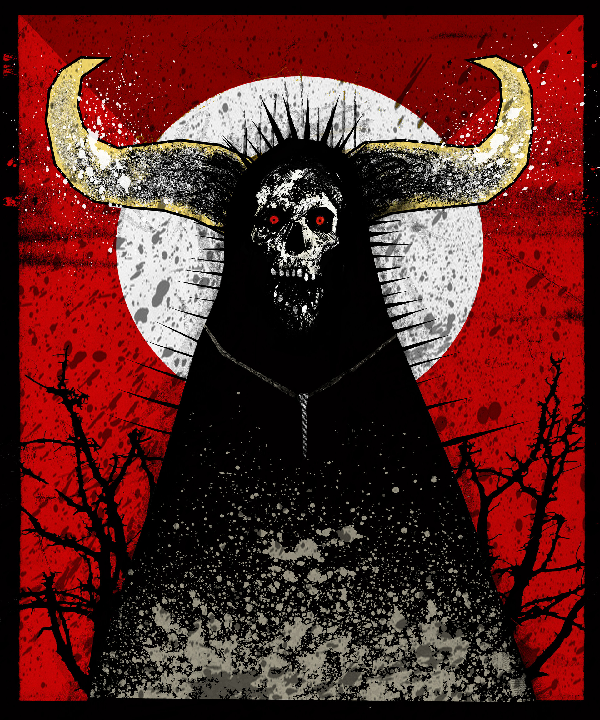 ArtStation - The Horned Doom