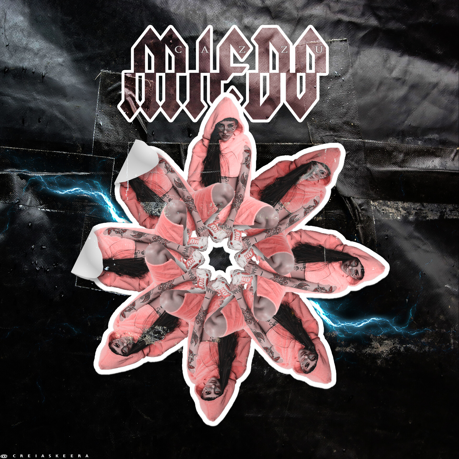ArtStation - Concept cover album for "Miedo" by Cazzu