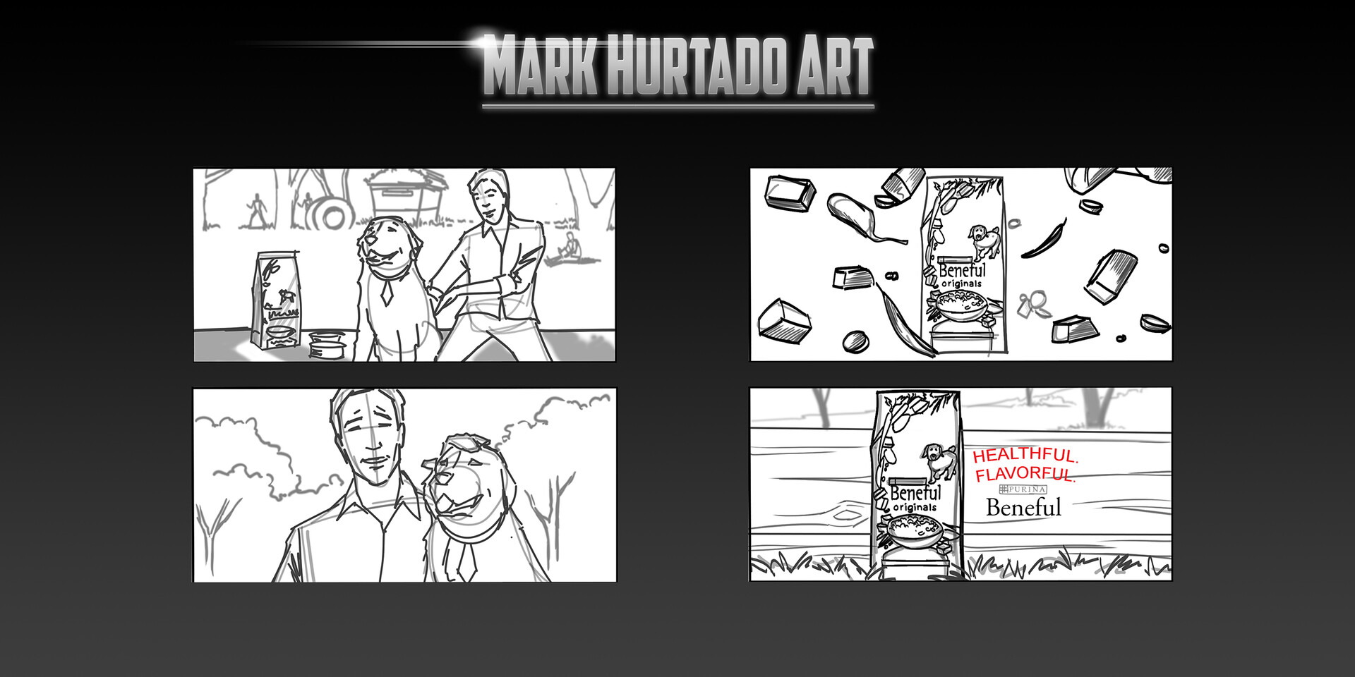 Mark Hurtado - Story Board Art