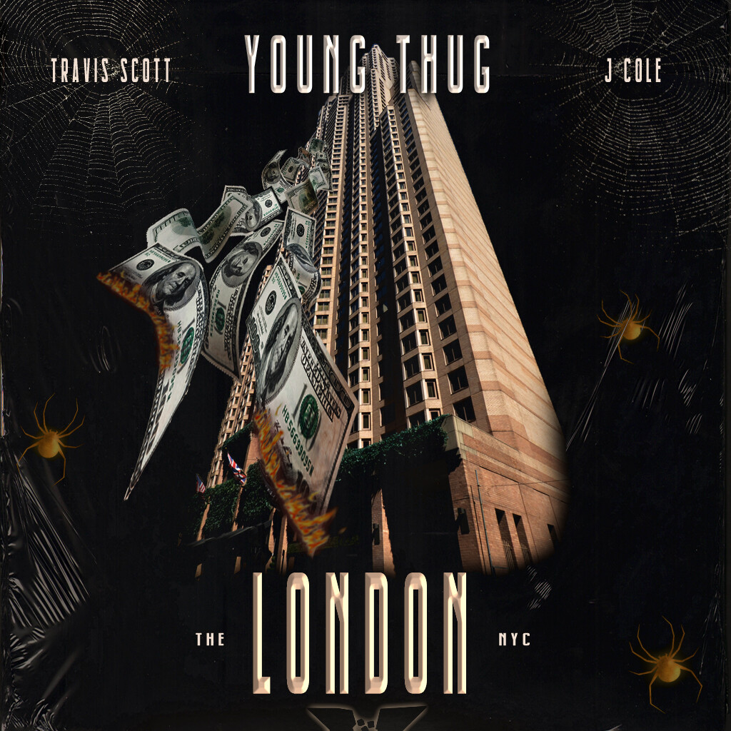 ArtStation - 2019 Concept cover for "The London" by Travis Scott, Young ...