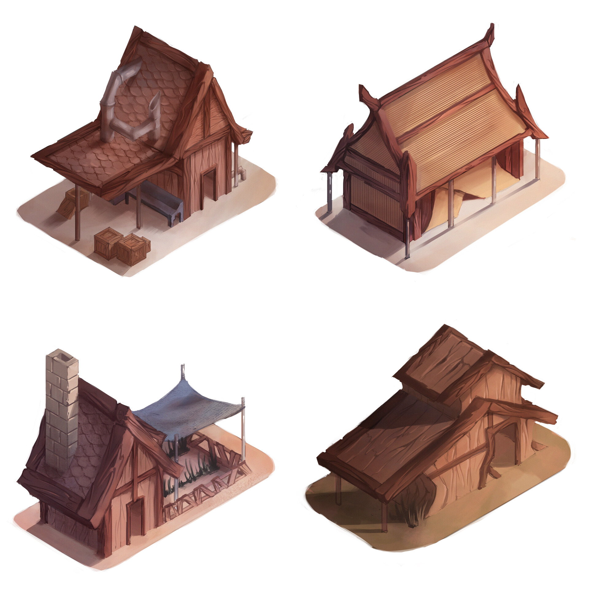 Jennifer Comstock - Isometric Village Assets & Designs