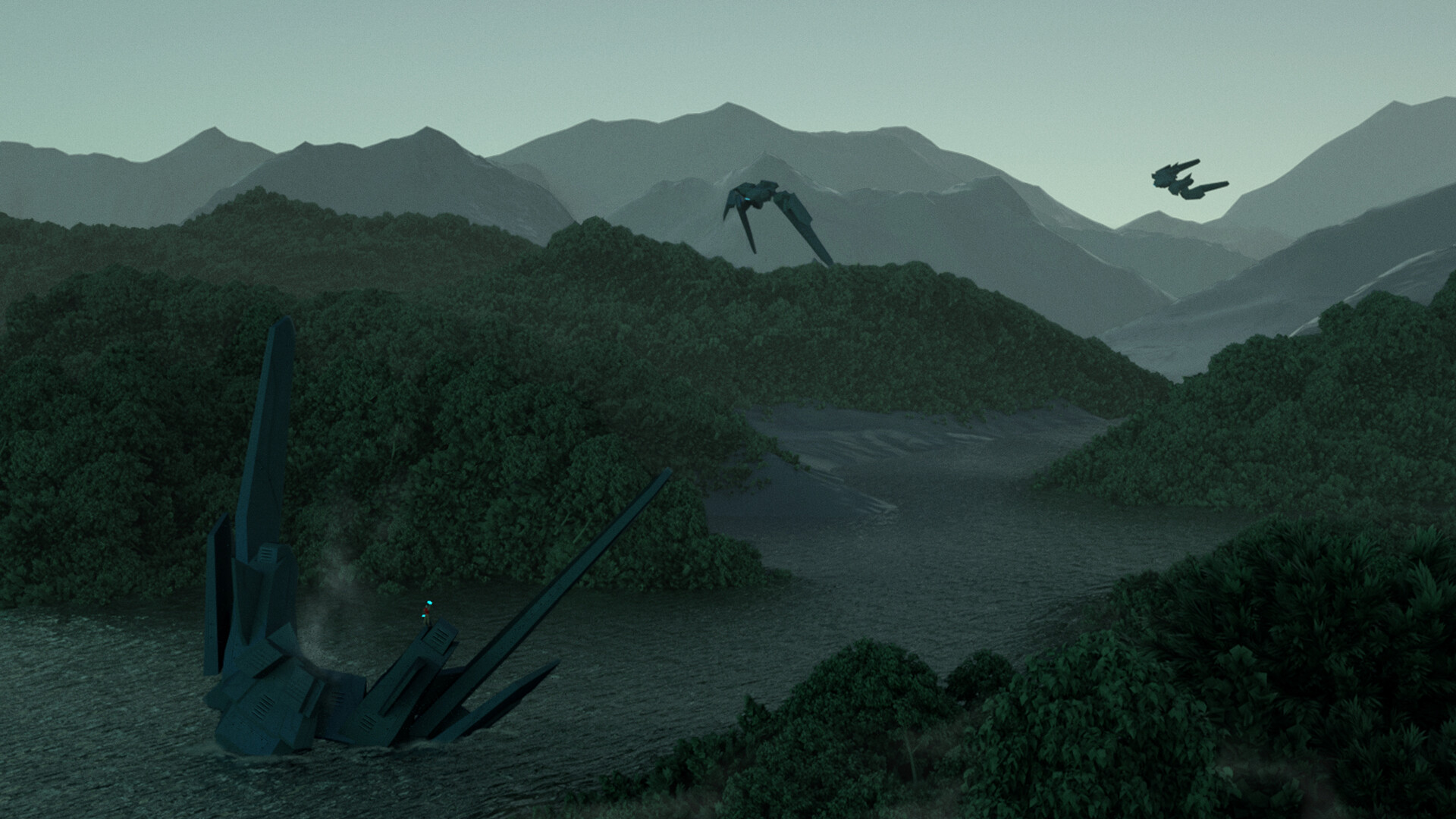 ArtStation - Crash Landing