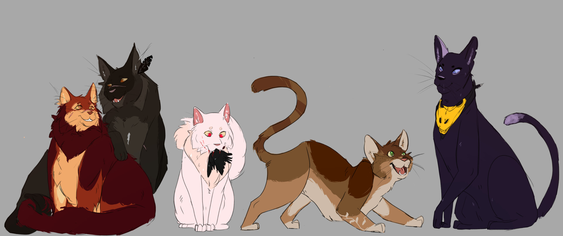 ArtStation - Turning Characters Into Cats