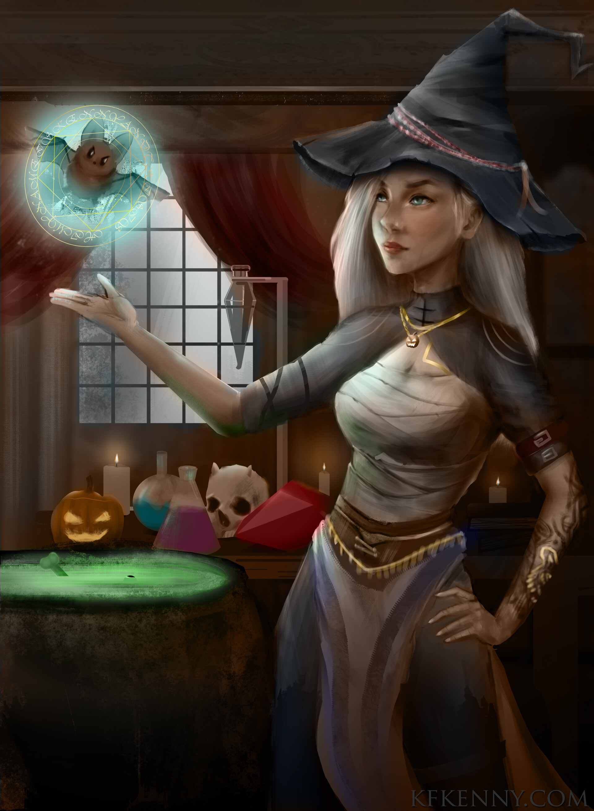 ArtStation - Halloween Witch