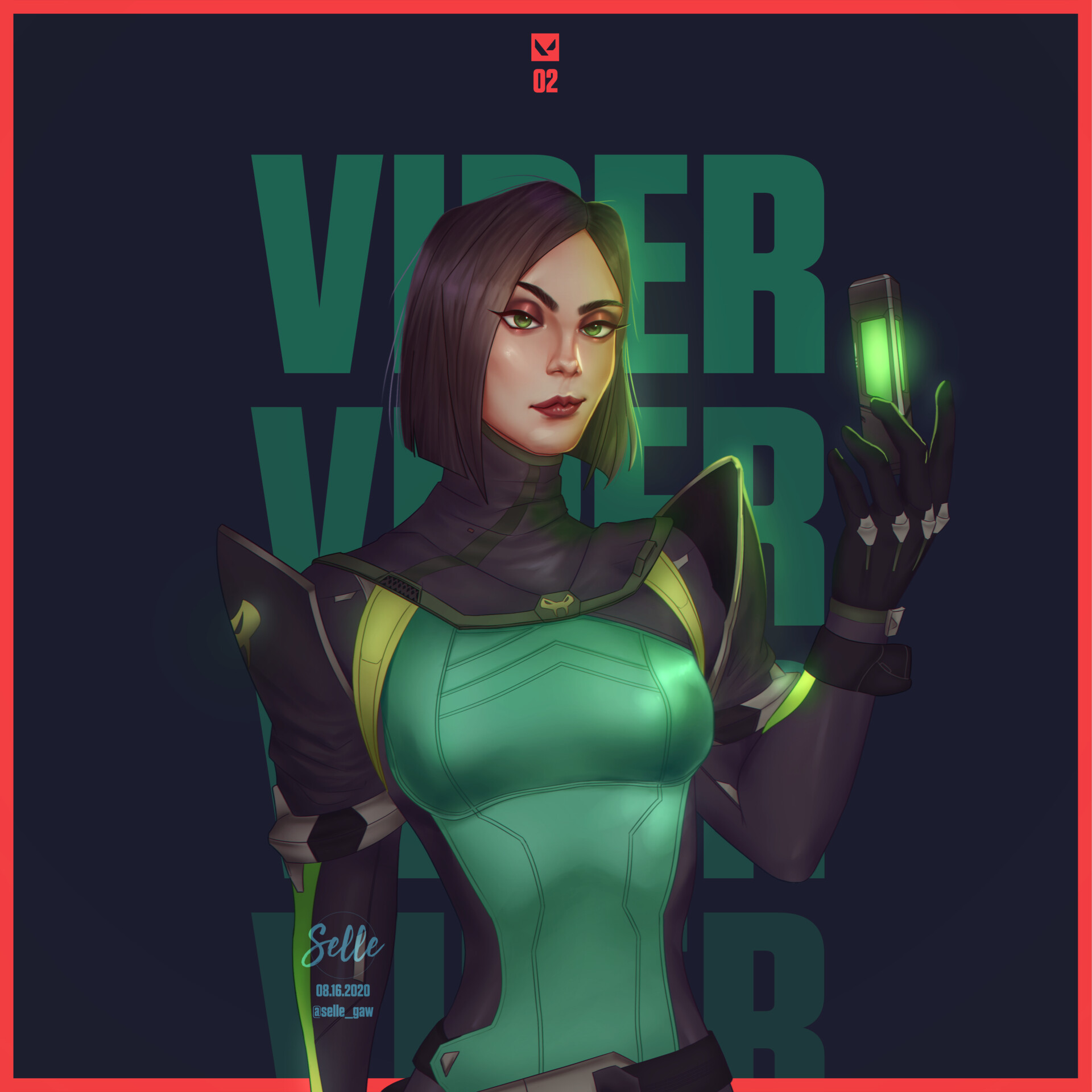 ArtStation - VALORANT | Viper (Fan Art)