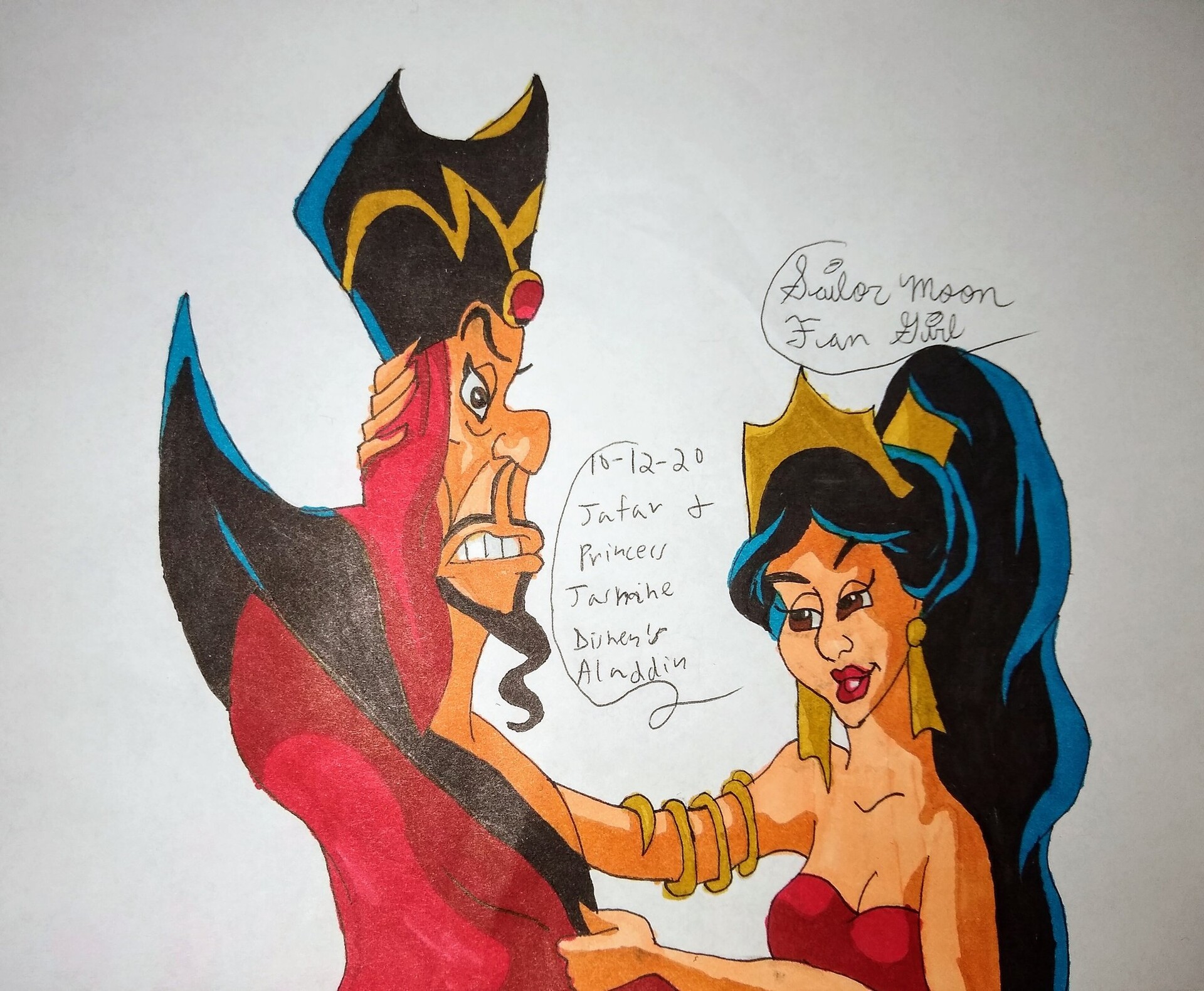 Kimberly Holtzman - Disney's Aladdin Princess Jasmine And Jafar