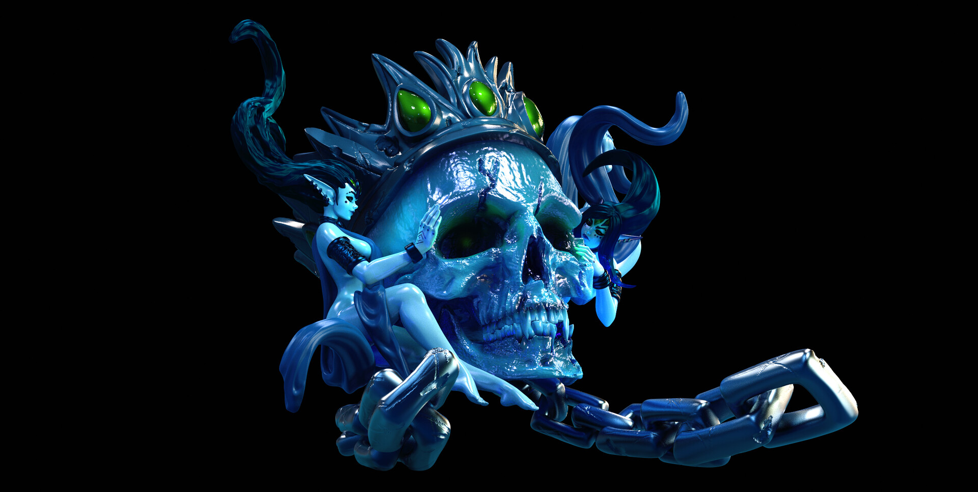 Layna Lazar - Enslaved Spirit: Painted