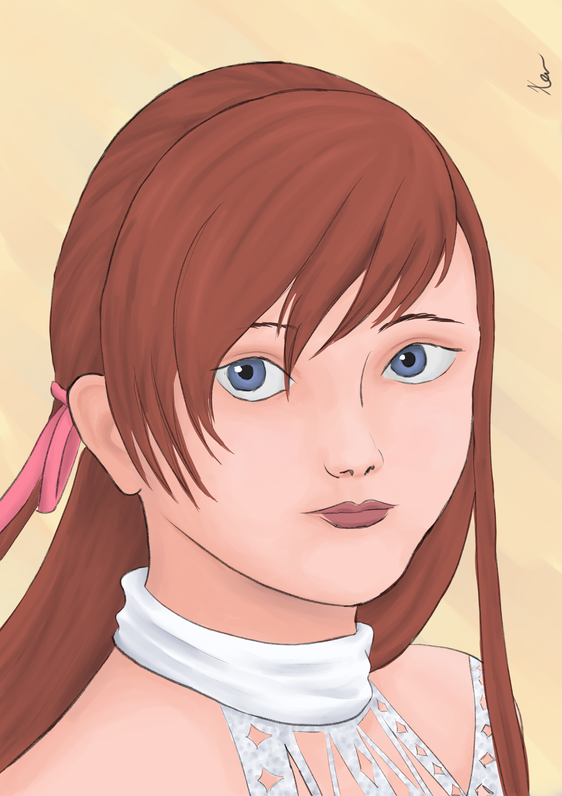 ArtStation - Portrait - FFXIV Ryne