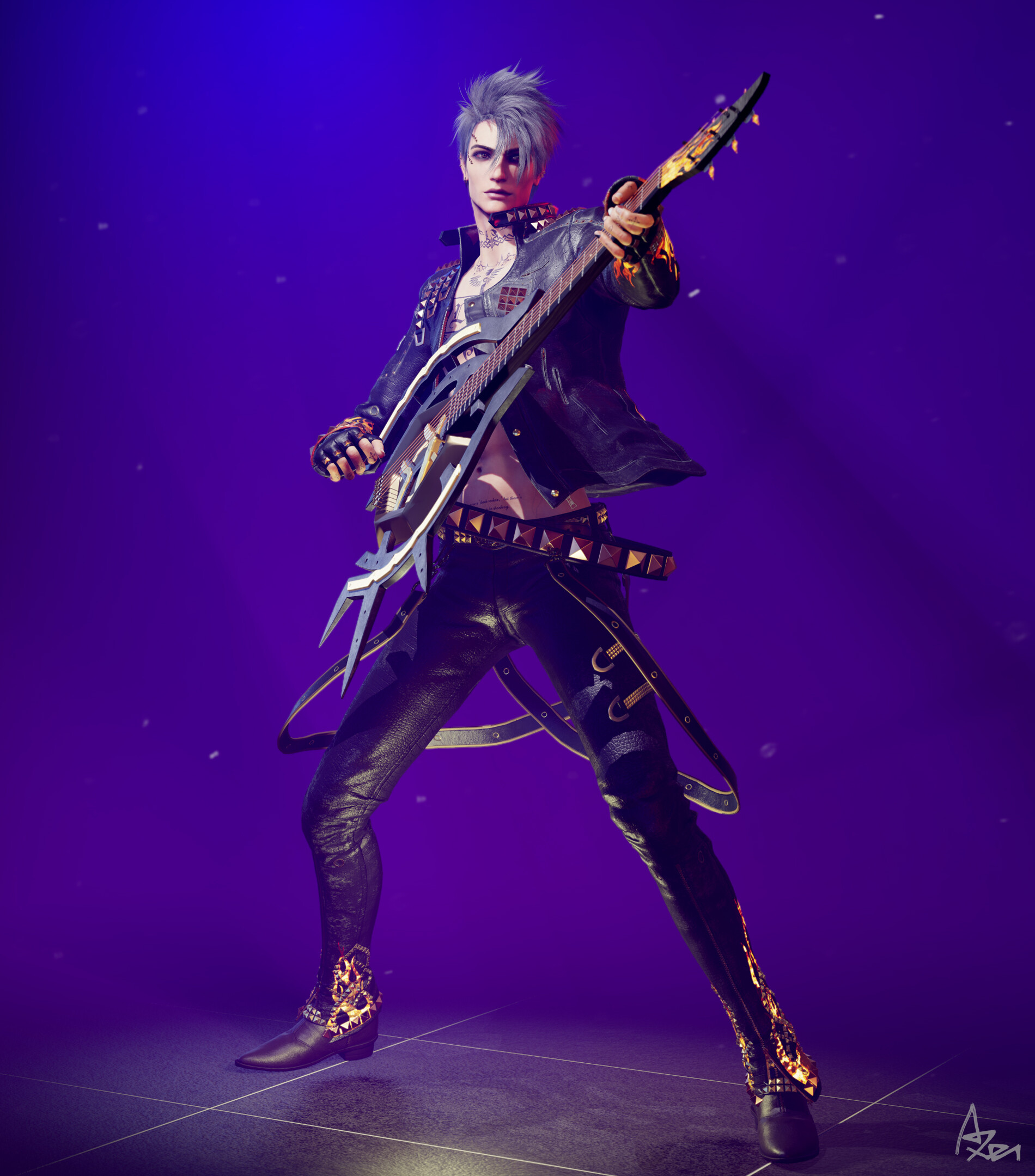 Axen - Guitarist to Destroys Fate - Elsid