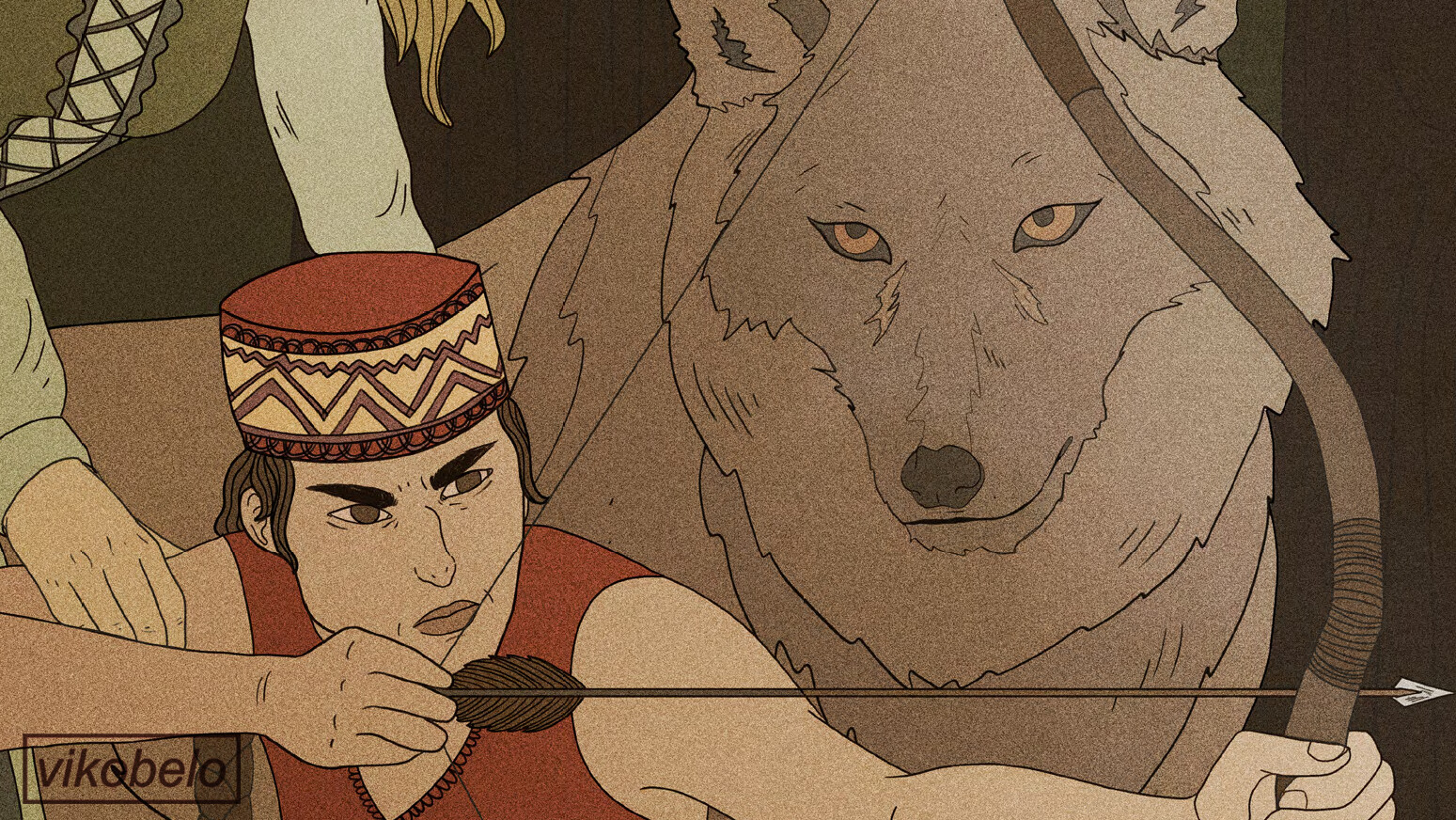 Viktorija B. - Medeina and Žvorūna (Goddesses of the Forest and the Hunt)