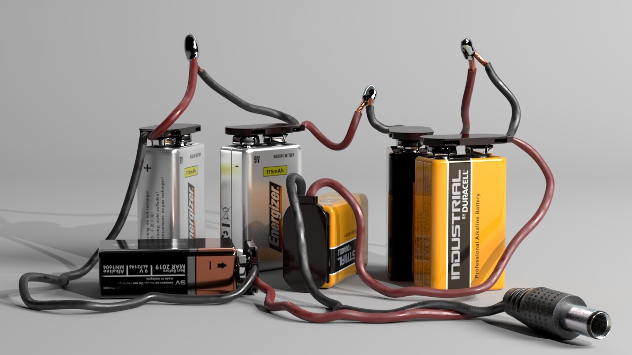 ArtStation - Battery pack