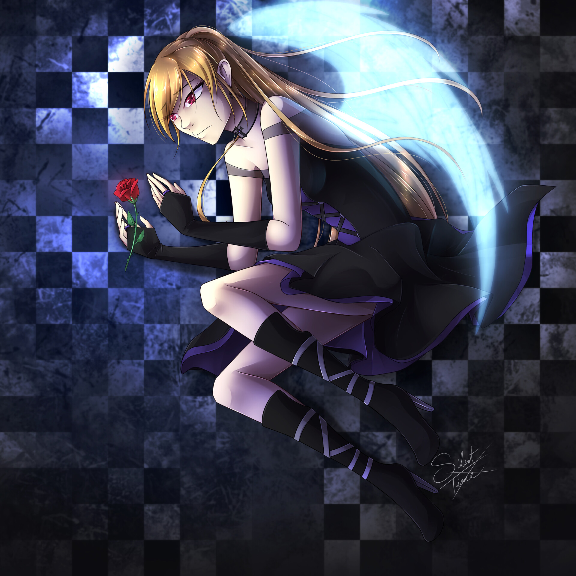 ArtStation - Fallen Rose