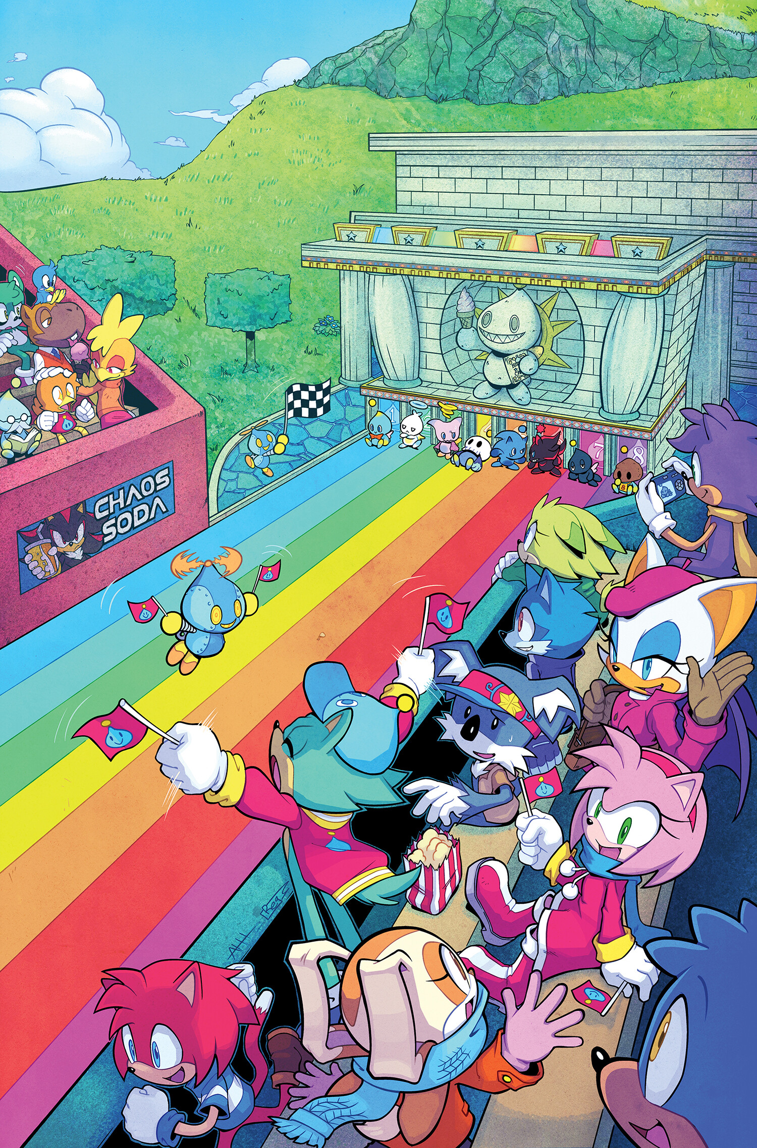 ArtStation - IDW Sonic the Hedgehog #35 Cover A Colours