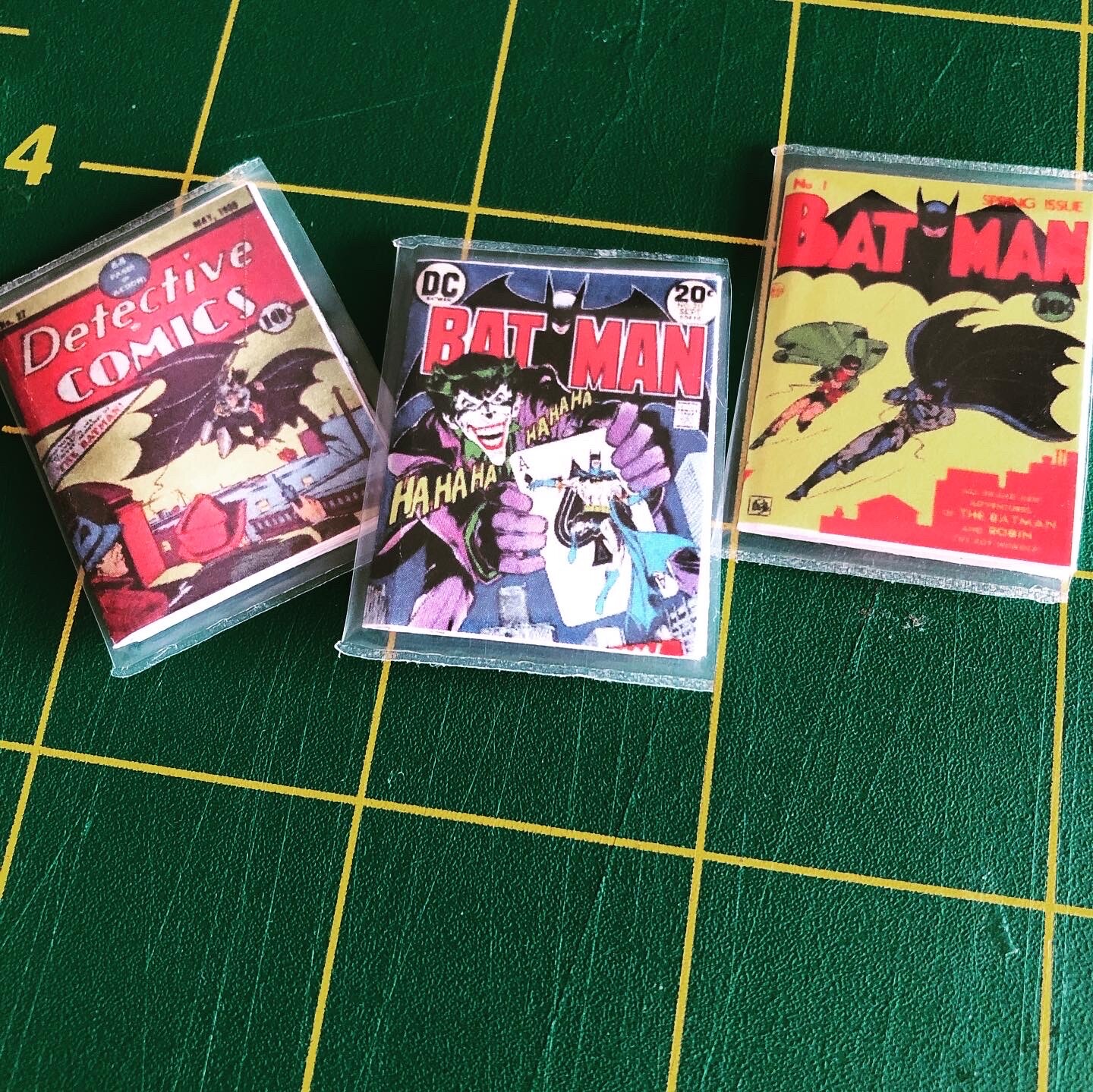 ArtStation - Miniature Batman comics!