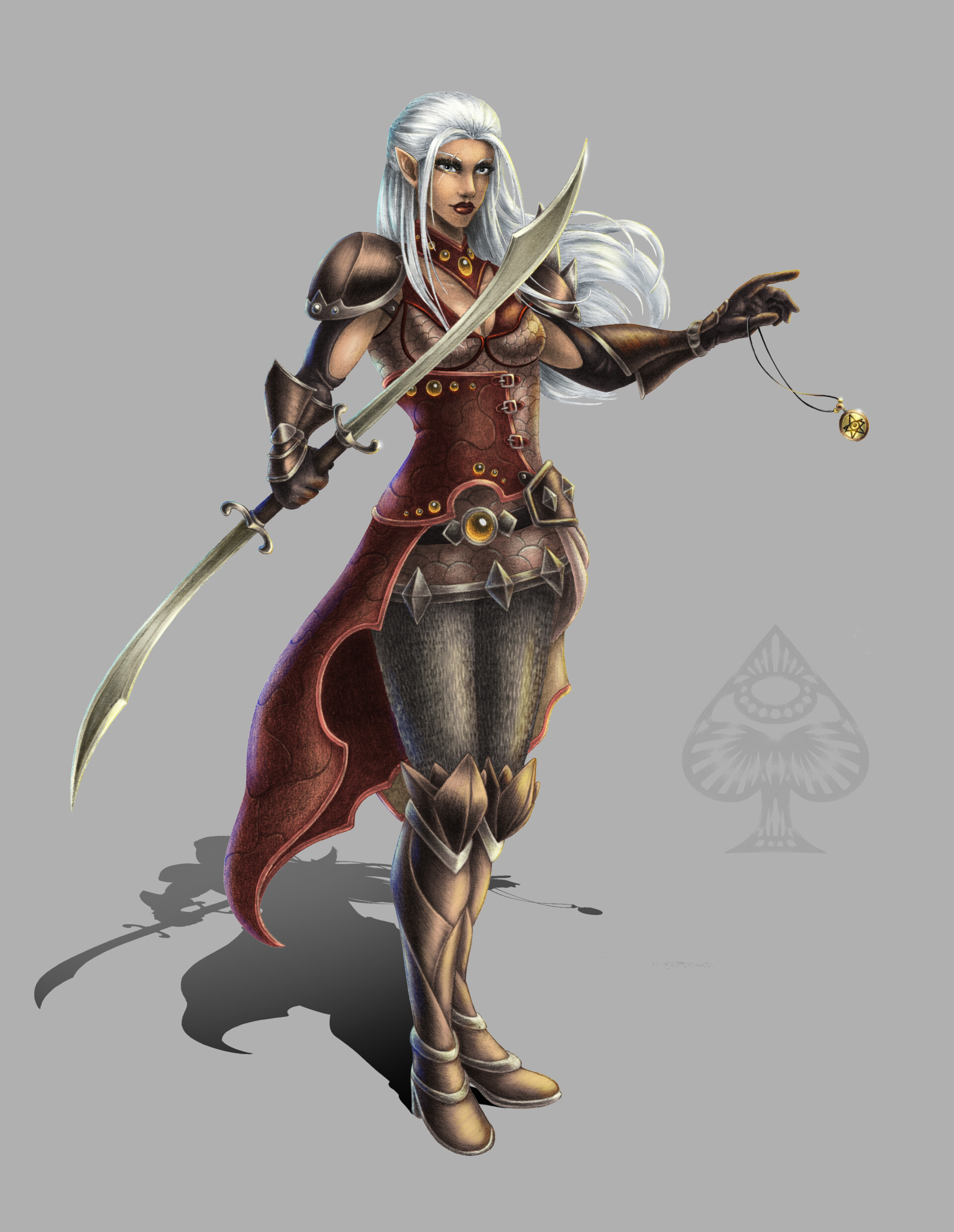 Half Elf Pathfinder Female