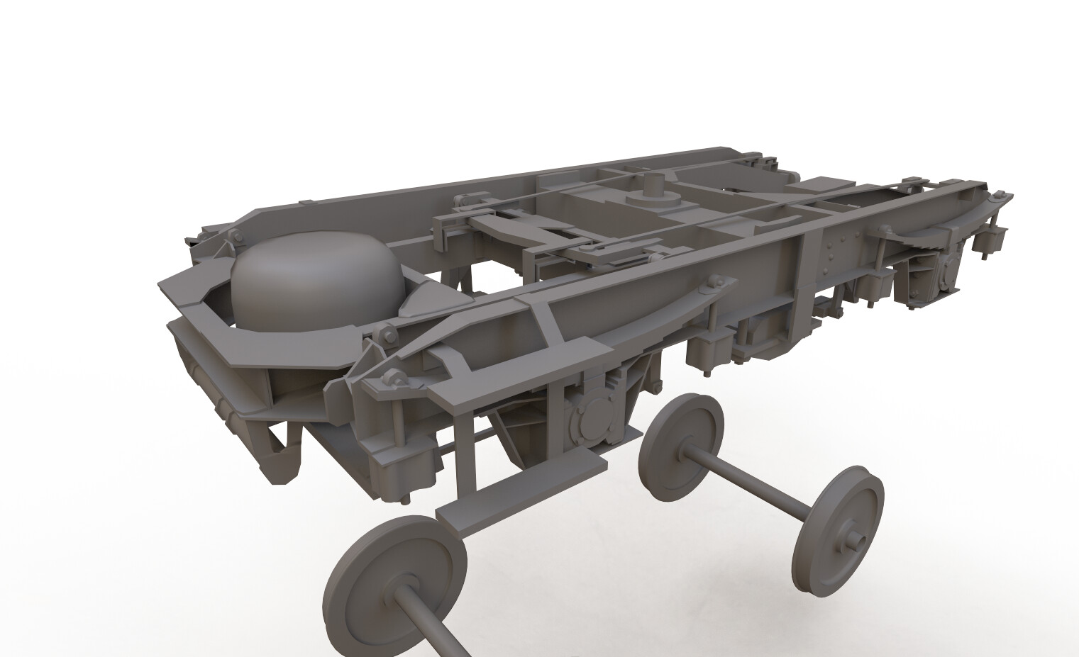 ArtStation - Railway Bogie: DMU Bogie