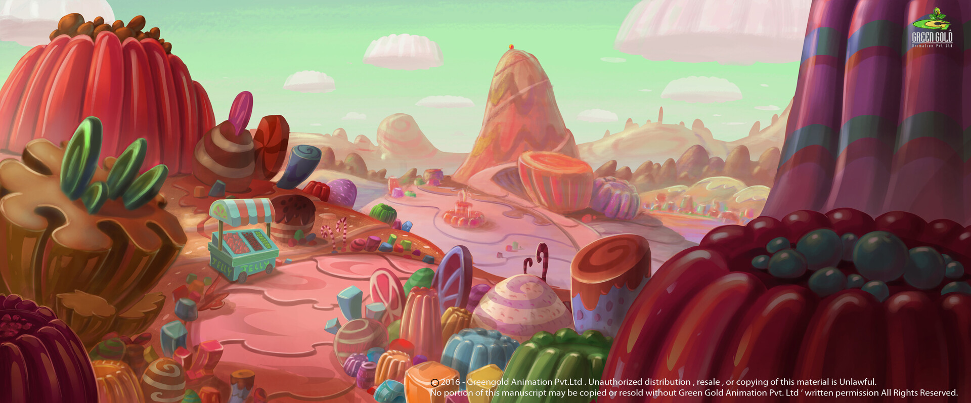 ArtStation - Jelly planet