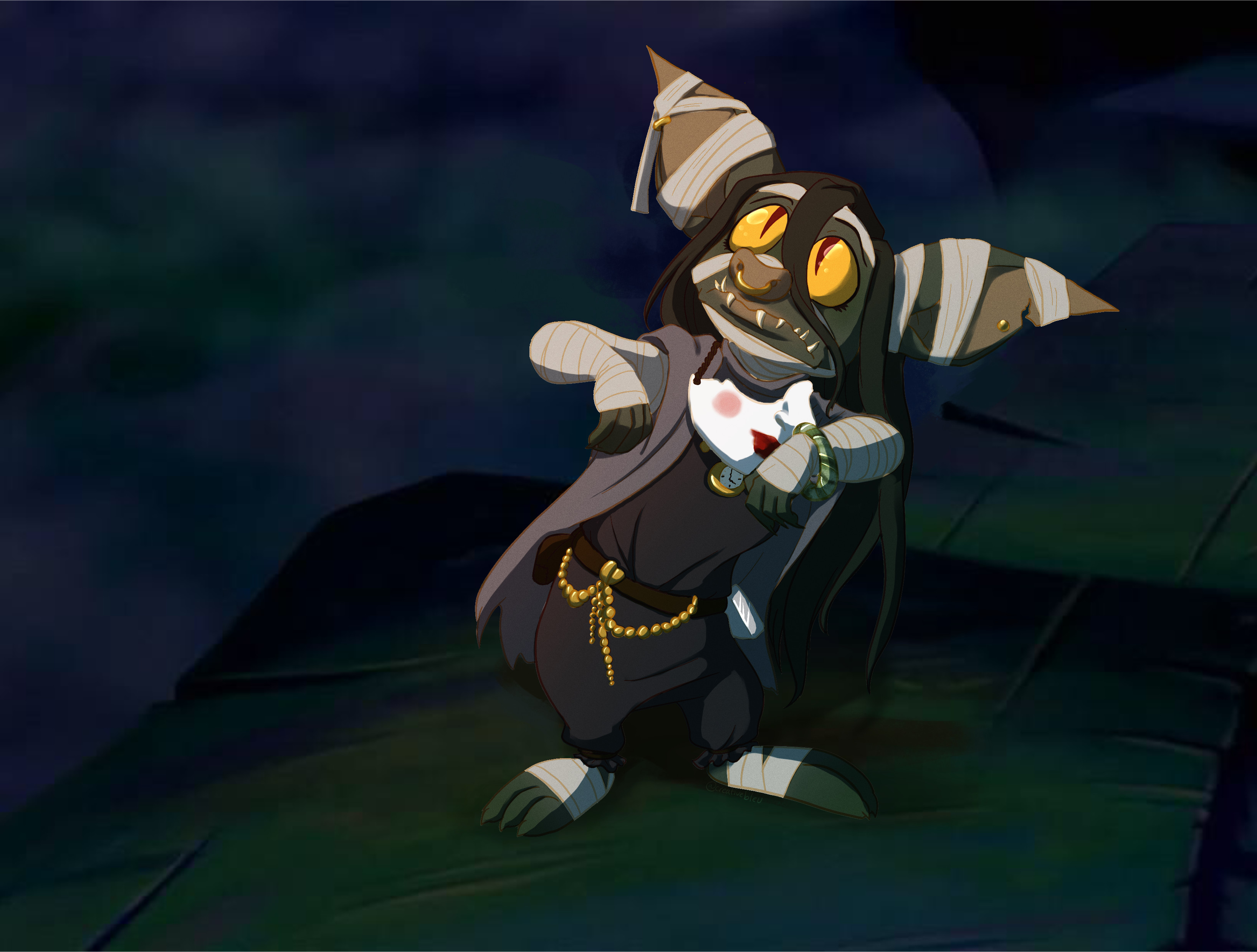 Blaze of Art and Design - Critical Role x Disney - Style Study