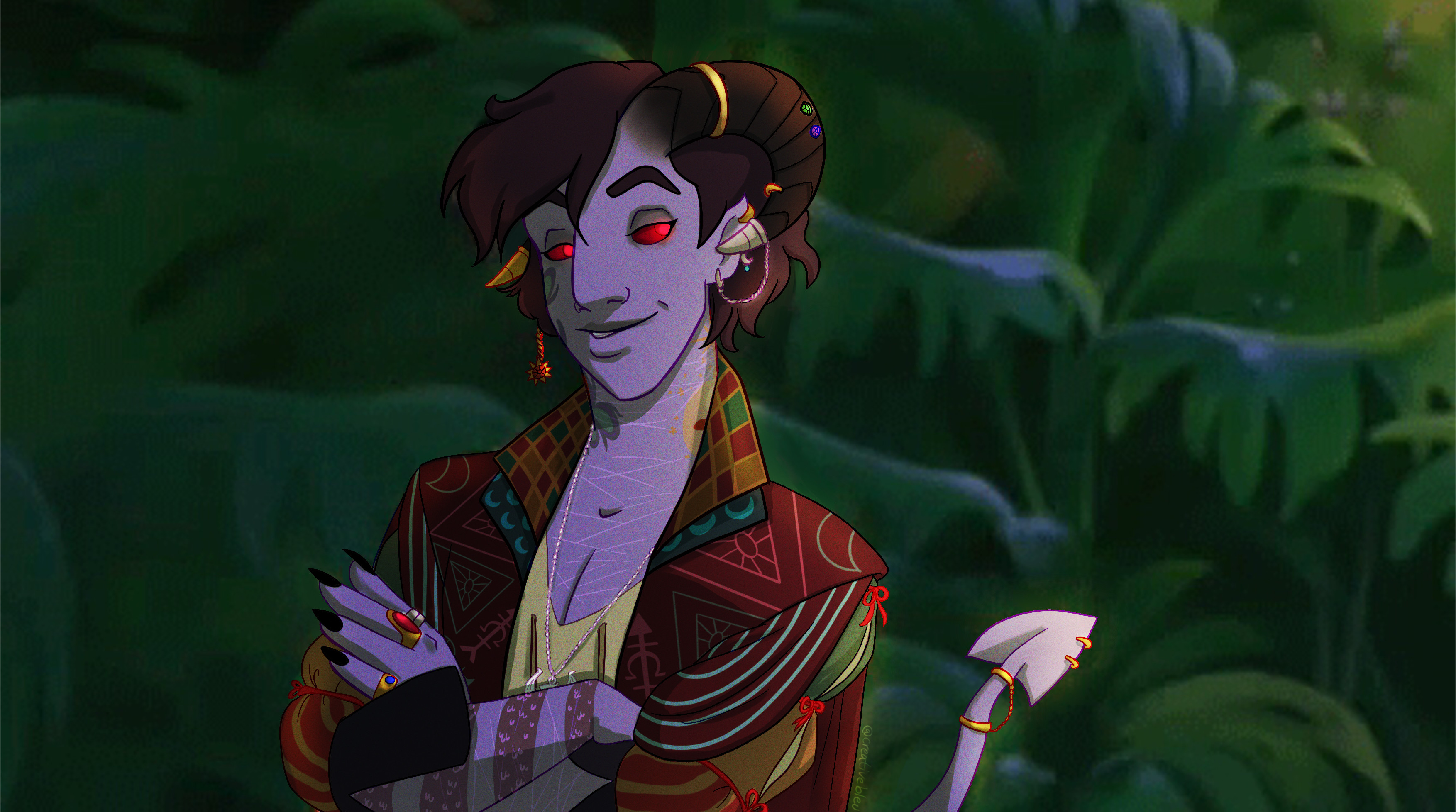 Blaze of Art and Design - Critical Role x Disney - Style Study