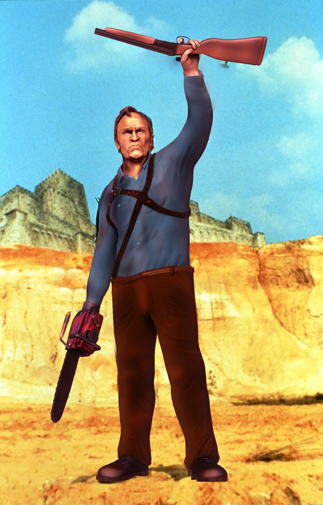 ArtStation - Bruce Campbell (Ash Willems)