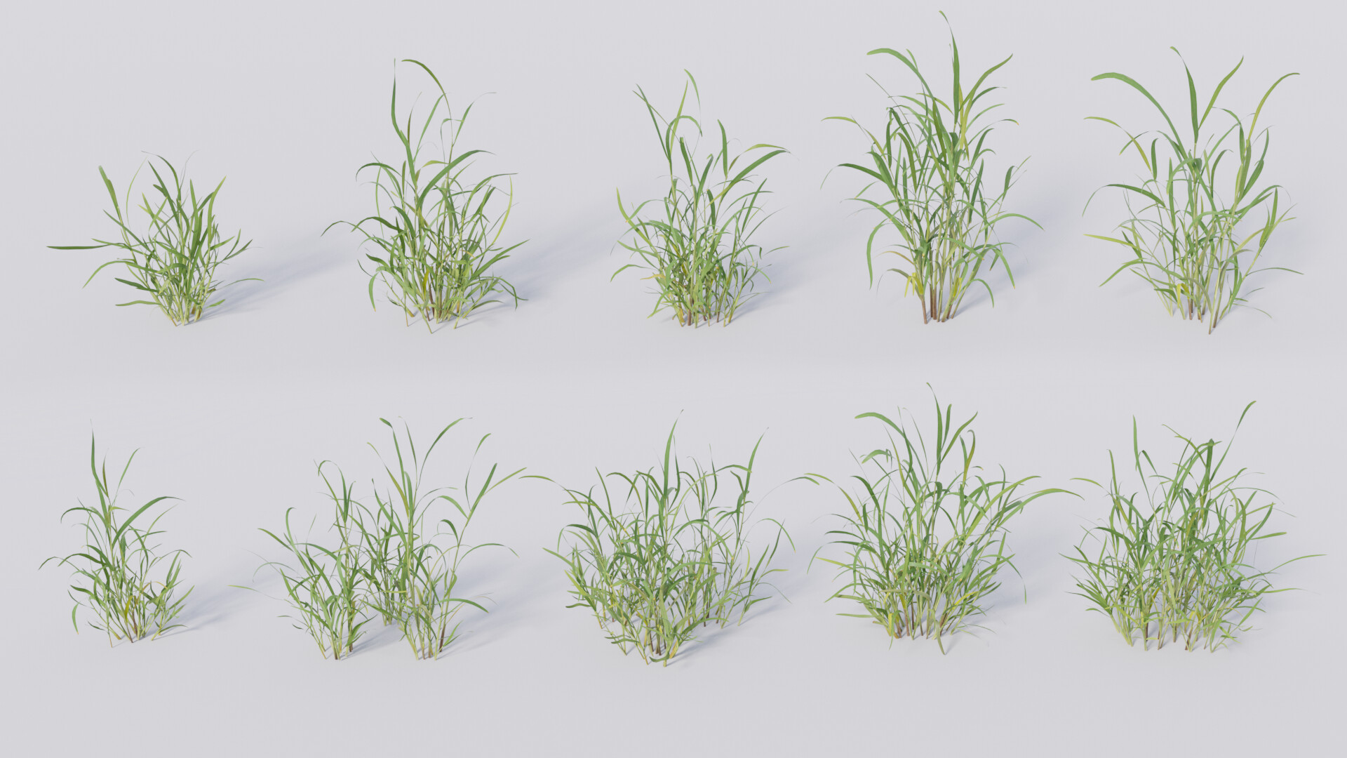 VFX models - 3D Grass collection vol01