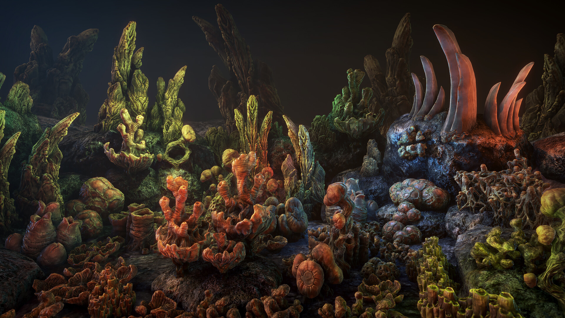 ArtStation - Bionic structures