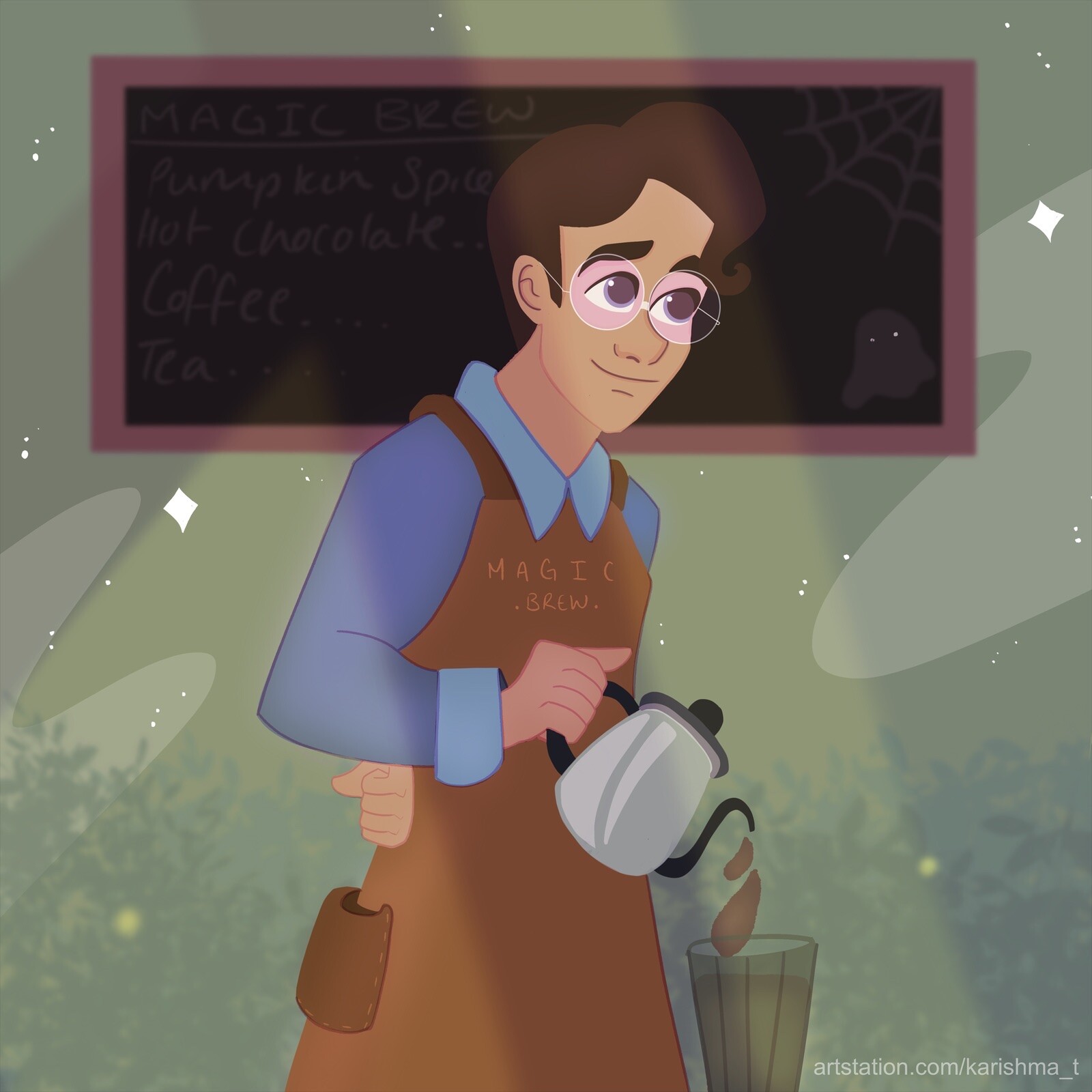 ArtStation - Magic Brew 🎃☕️