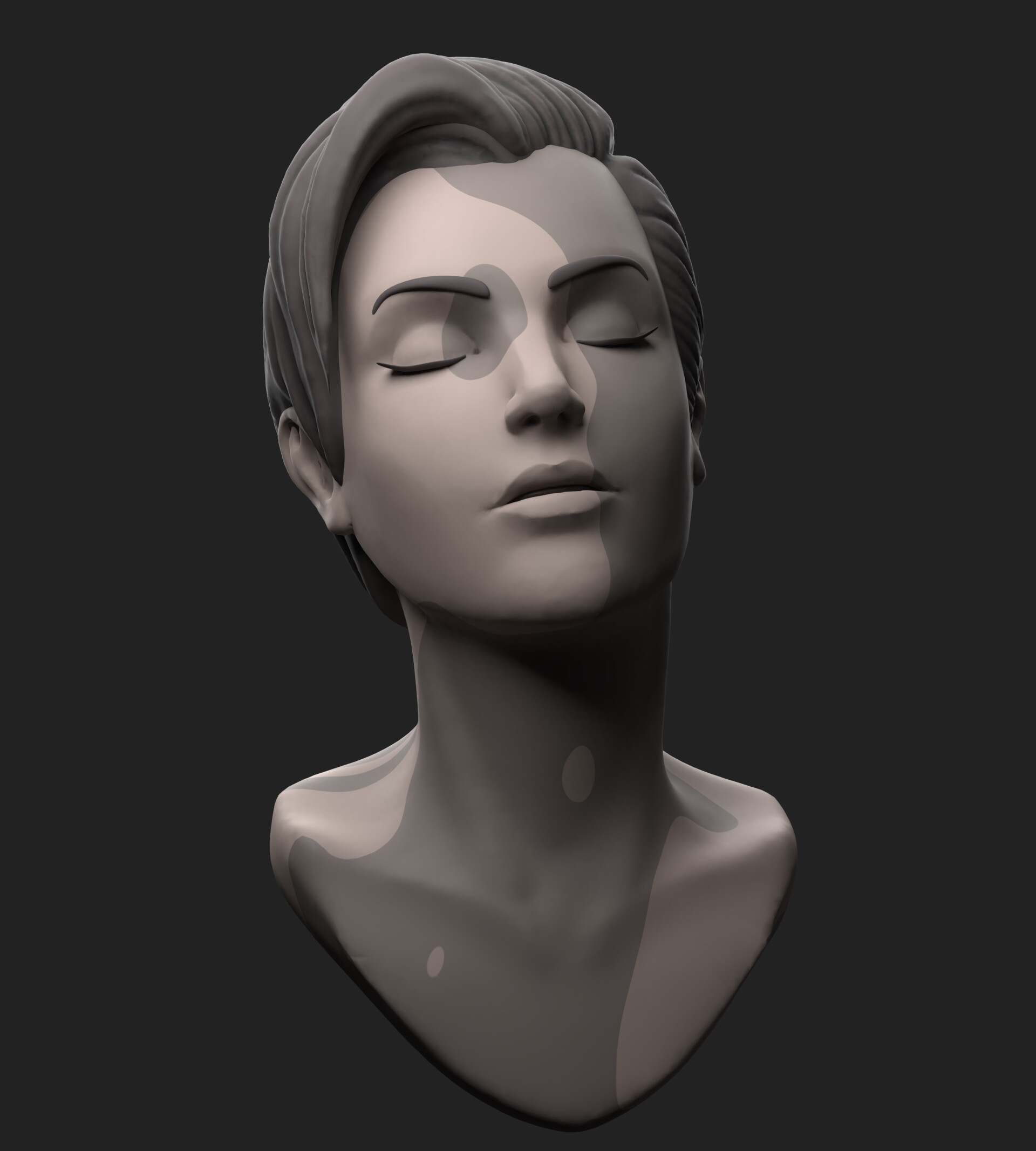 ArtStation - Female Head