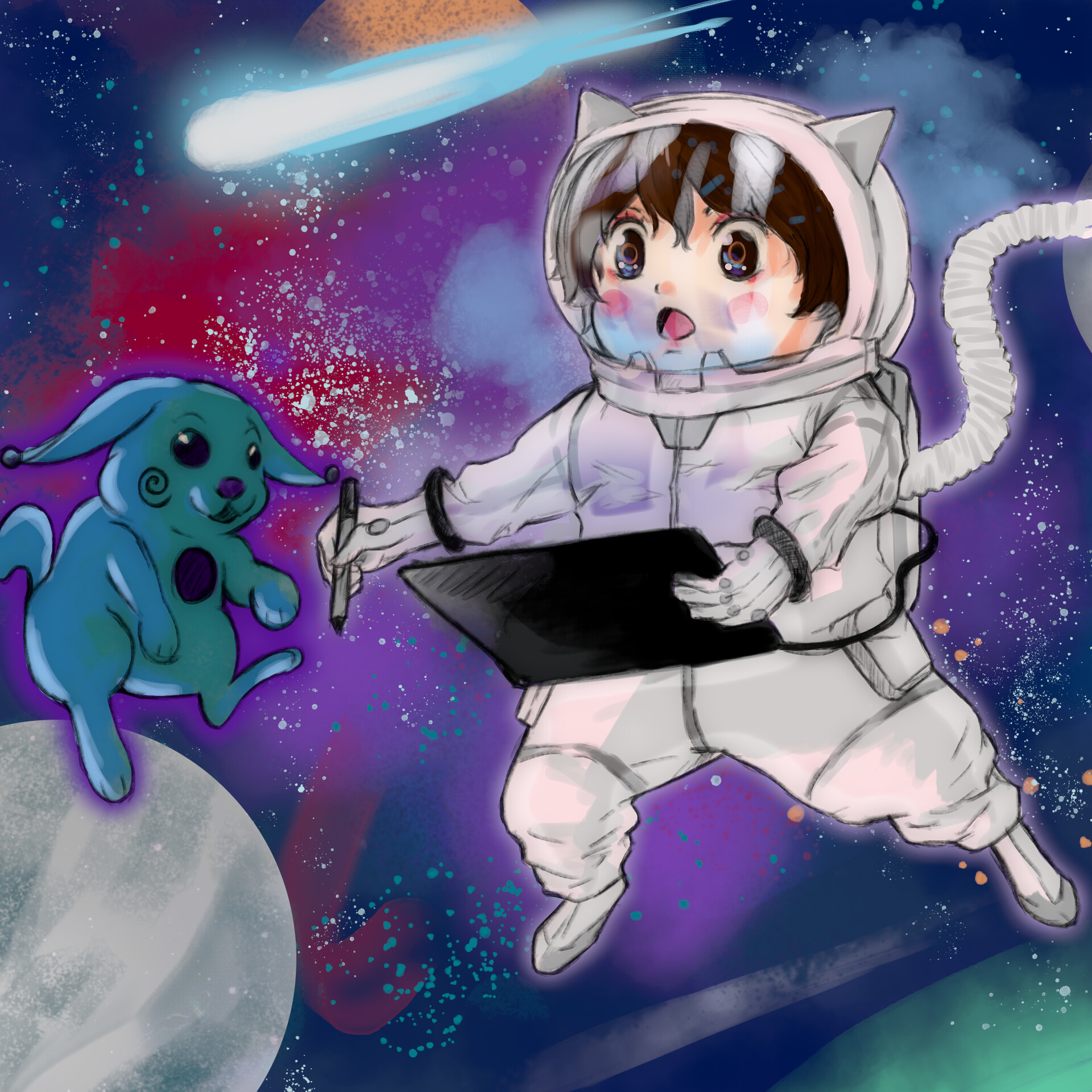 ArtStation - Galaxy illustrator