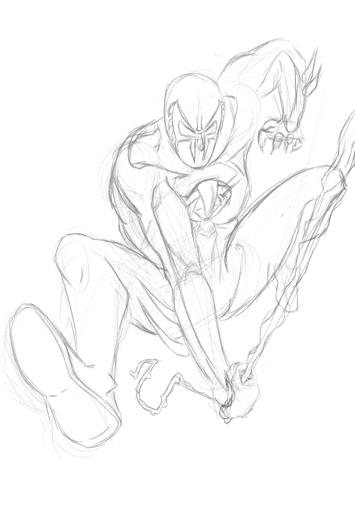 printable spider man 2099 coloring pages