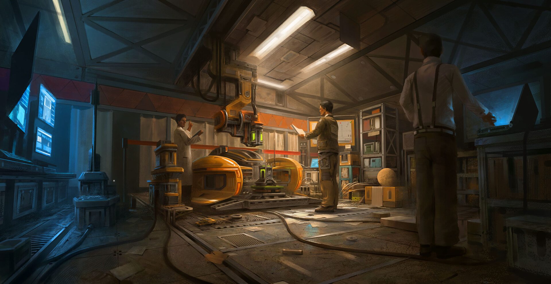 ArtStation - Maintenance room