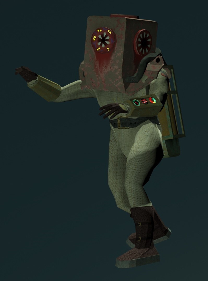 Matthew Louden - 'Depth Strider' character rig