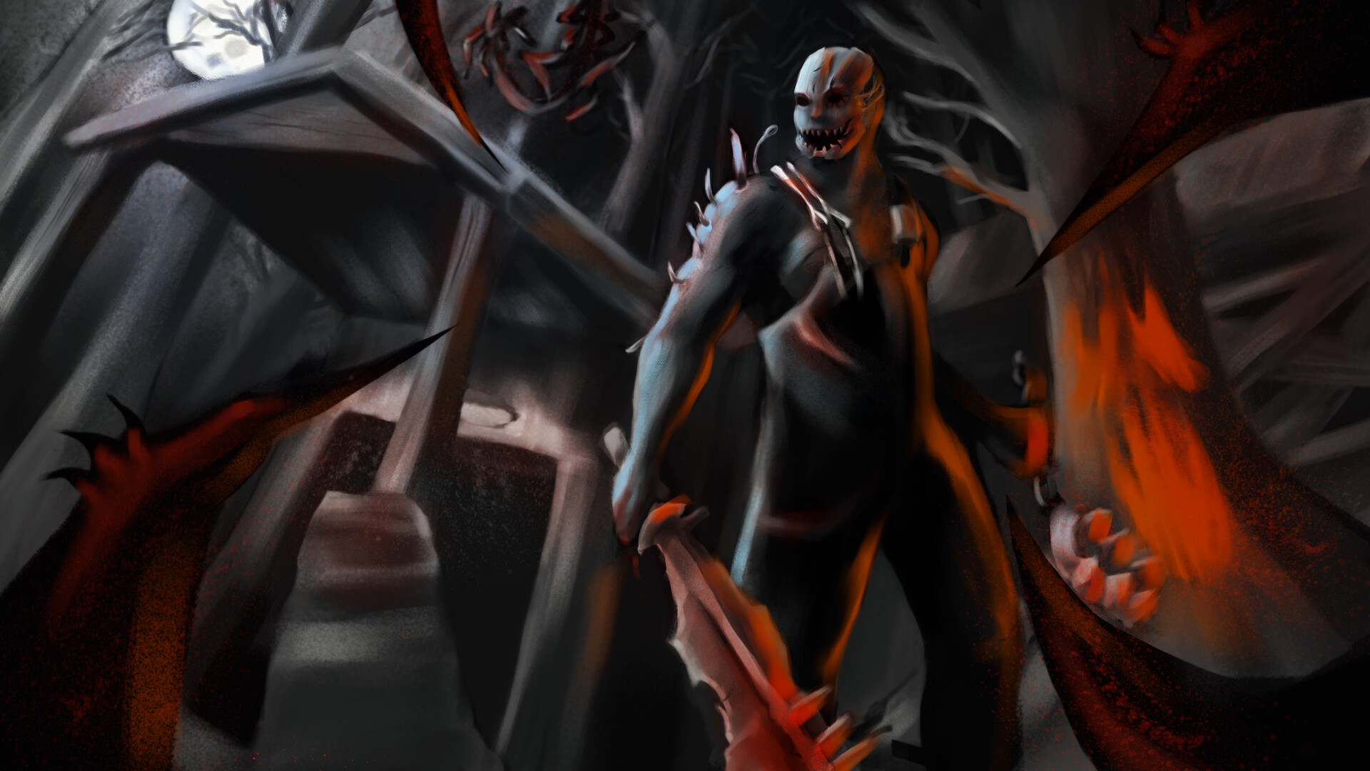 ArtStation - DeadByDaylight- Trapper Fanart (Contest)