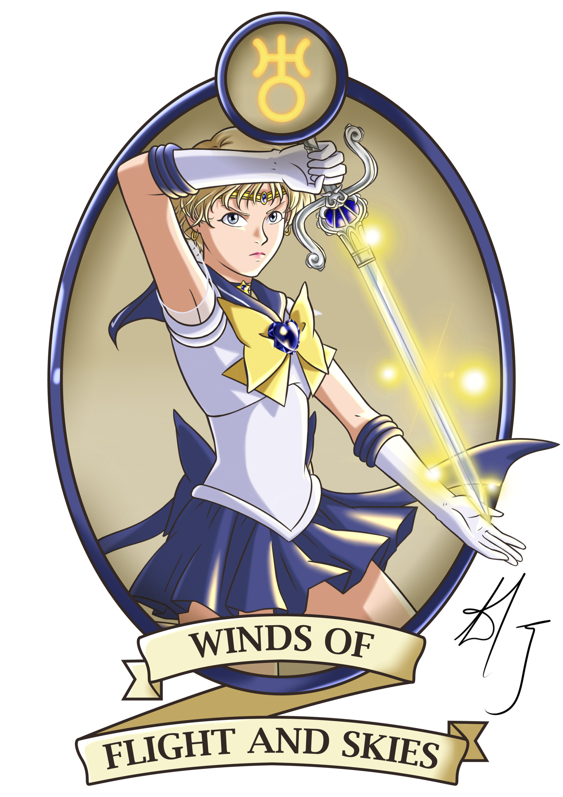 ArtStation - Super Sailor Uranus