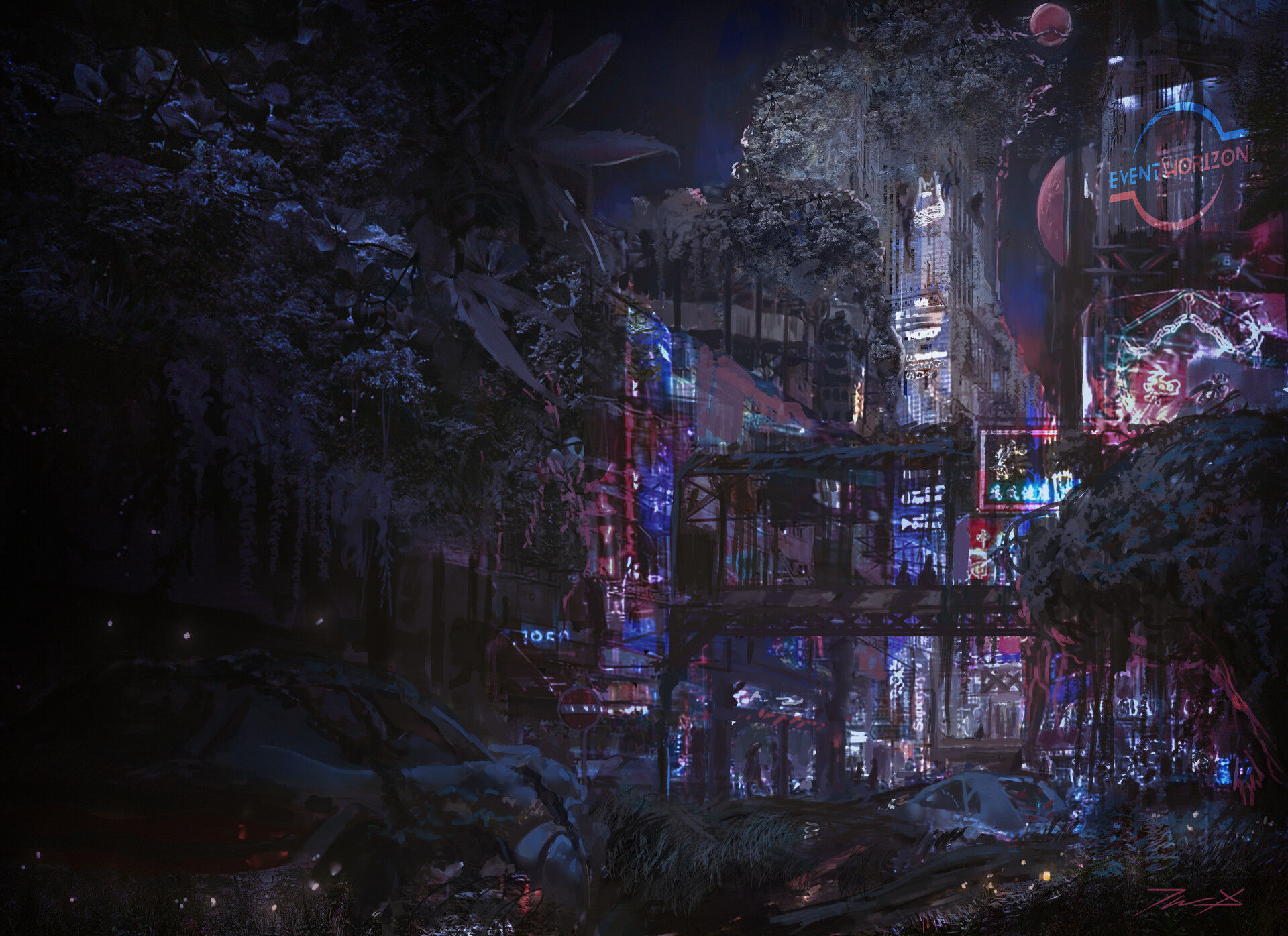 ArtStation - Nature/City Concept