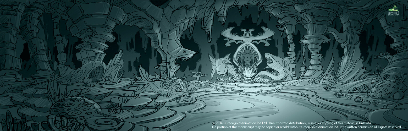 ArtStation - Shark Hall