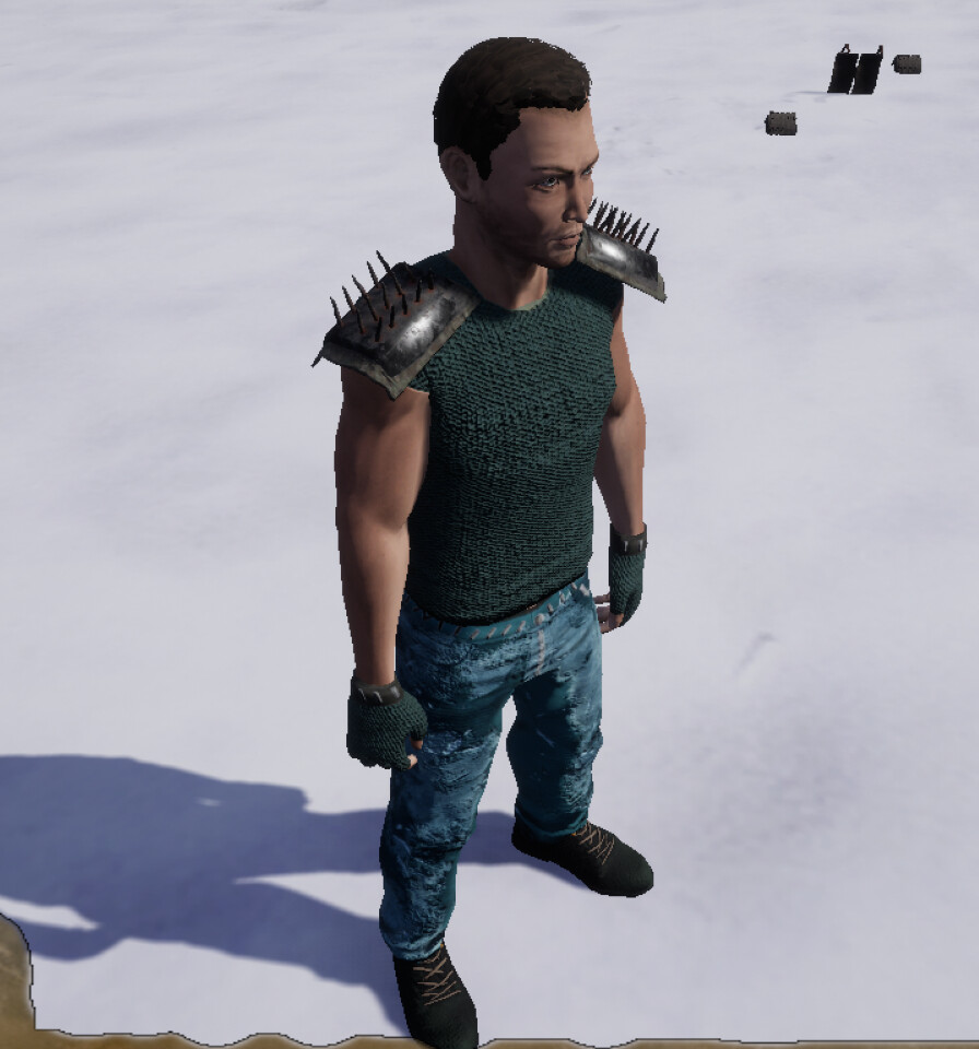 Thunder 3D Dojo - Nail Shoulder Patch